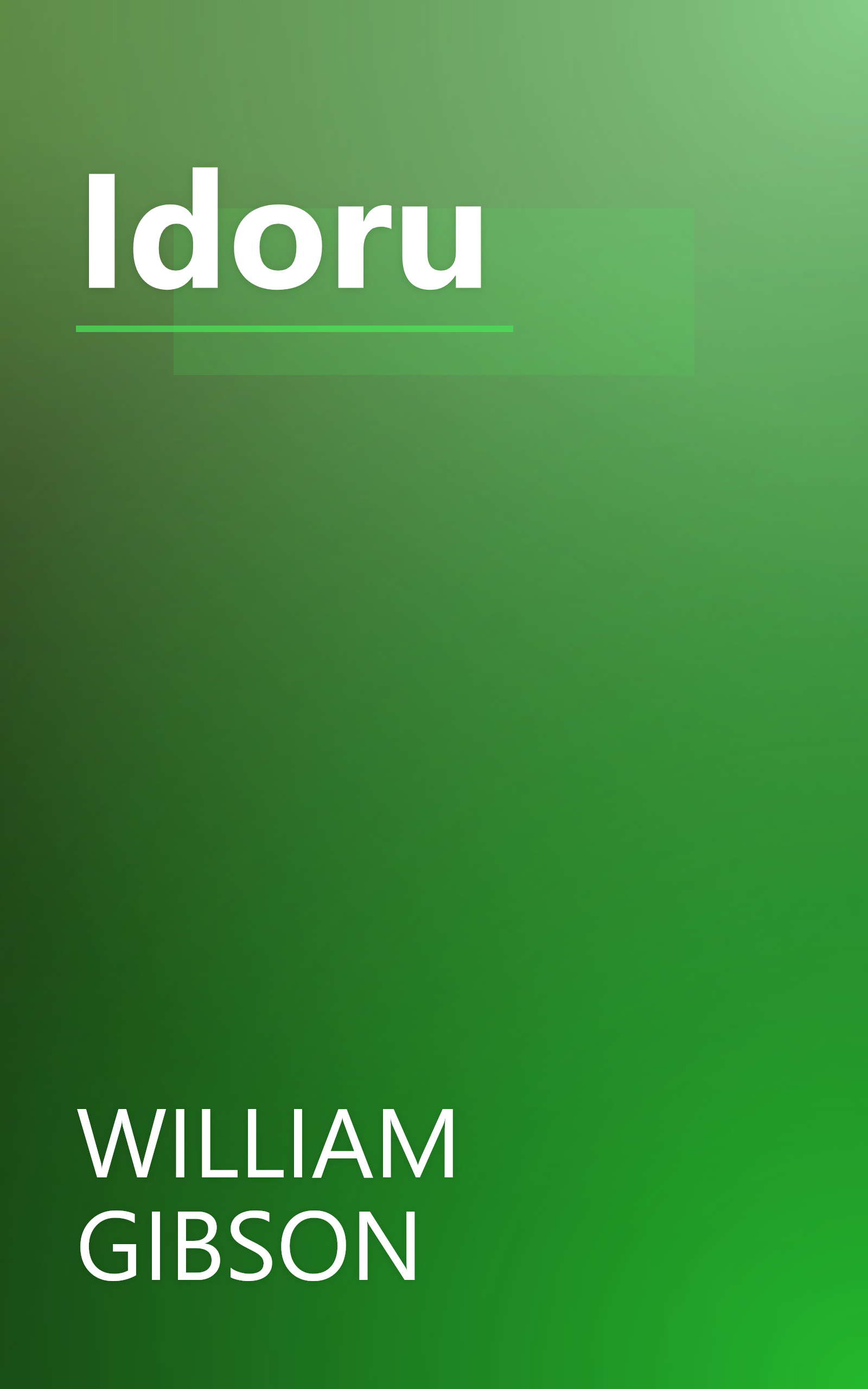 Idoru book cover