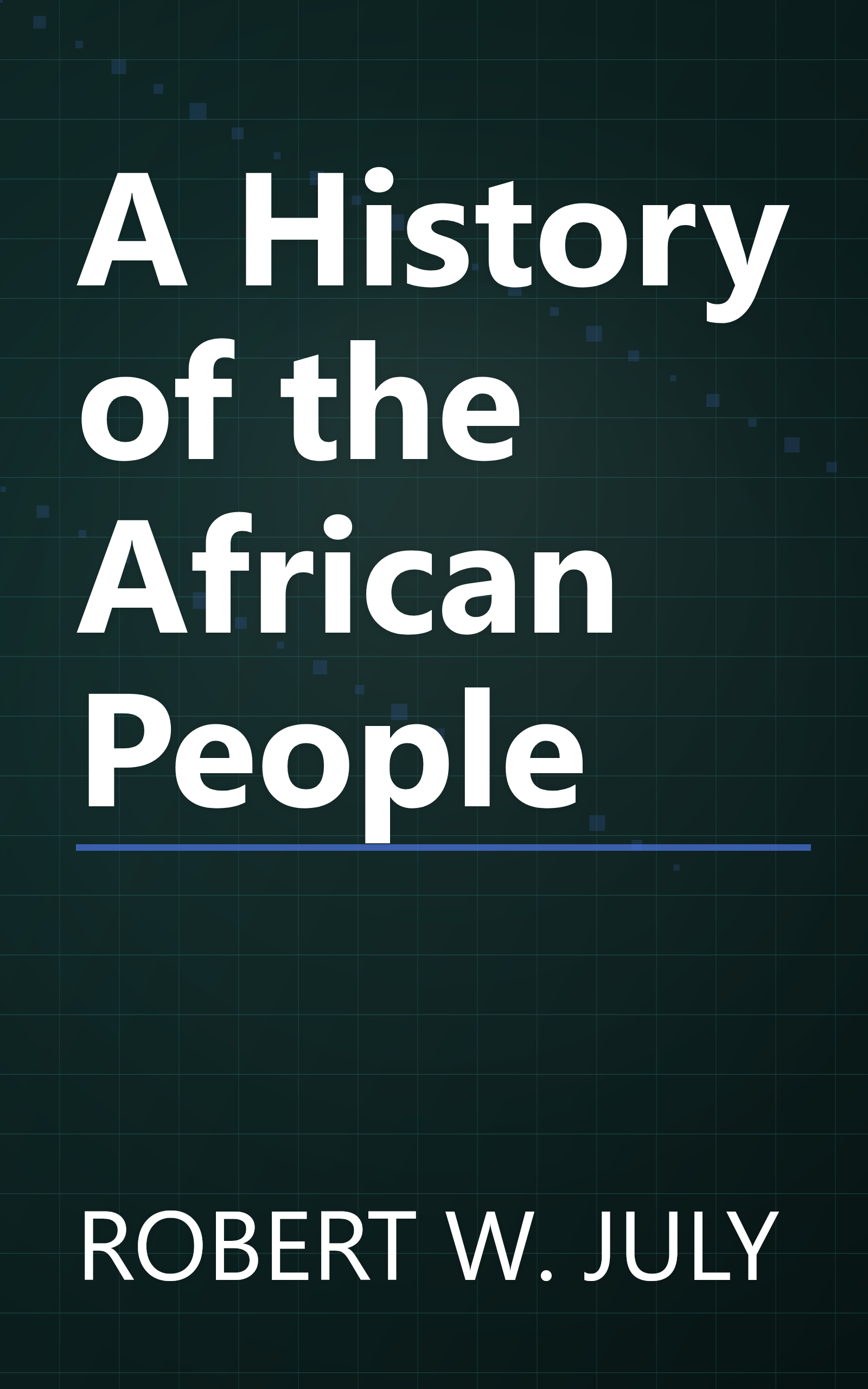 A History of the African People book cover