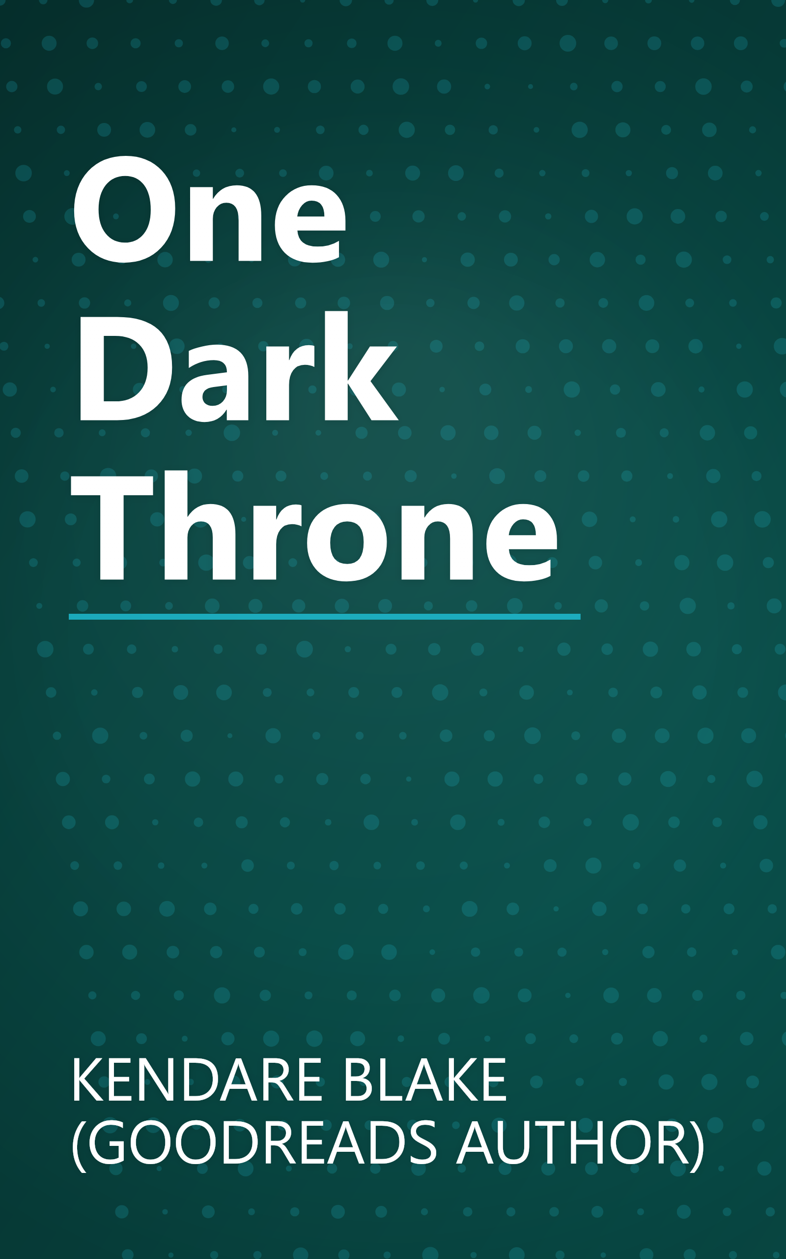 One Dark Throne book cover