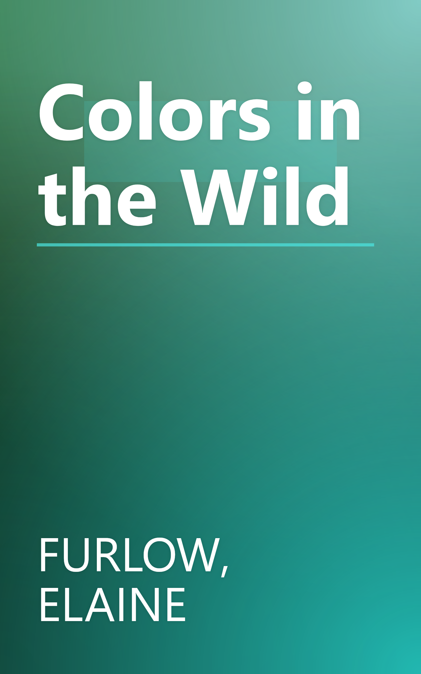 Colors in the Wild book cover