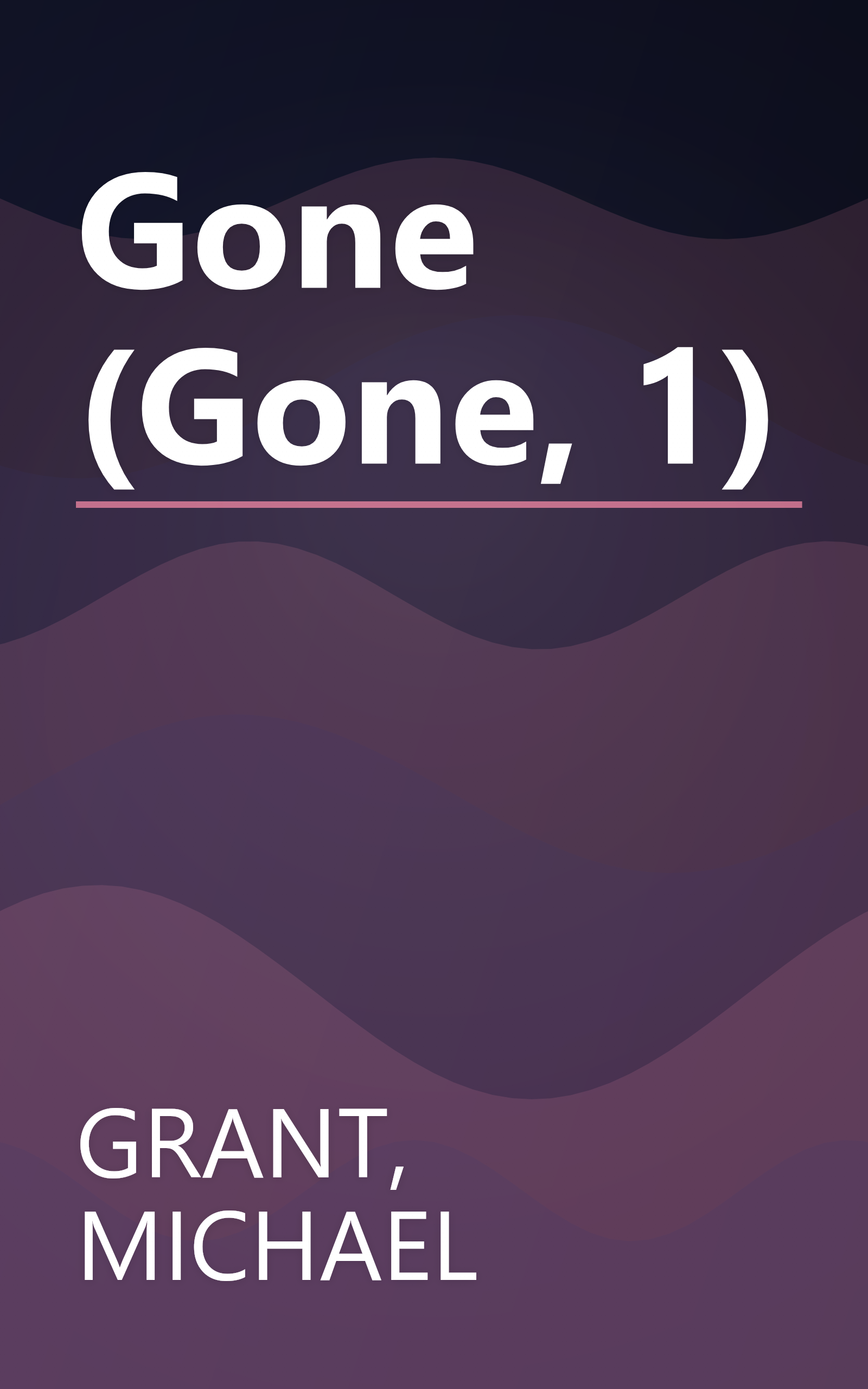 Gone (Gone, 1) book cover