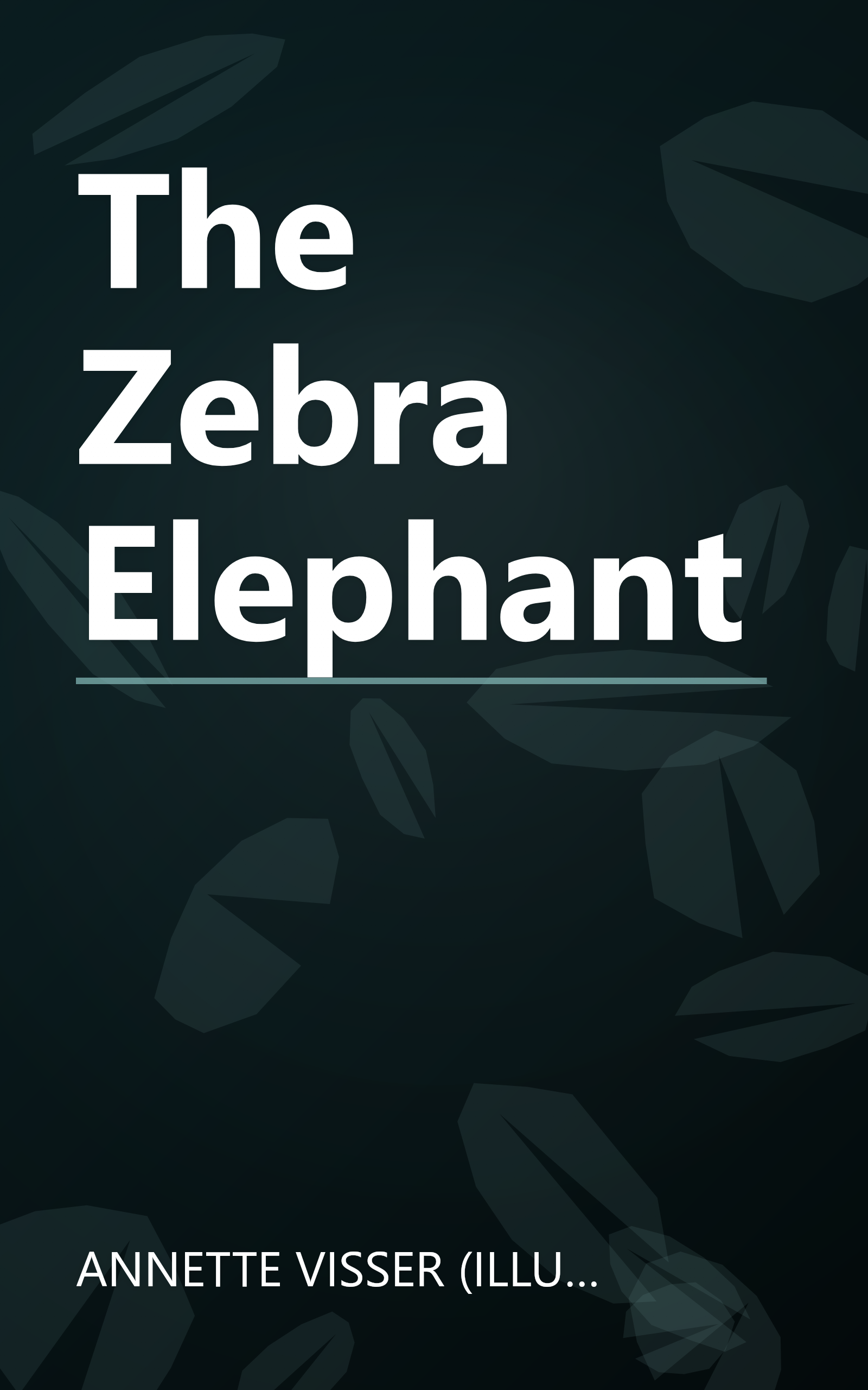The Zebra Elephant book cover