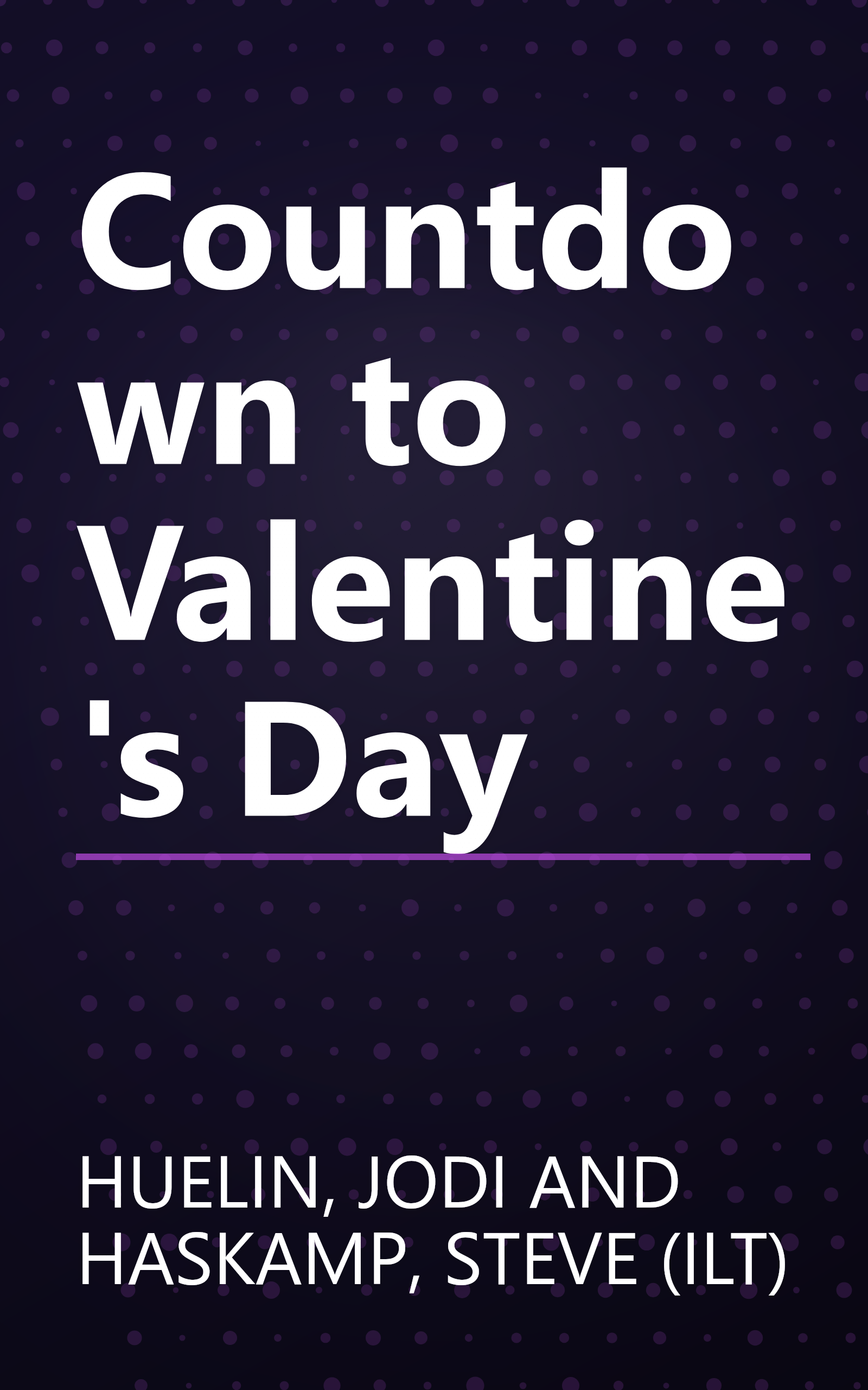 Countdown to Valentine's Day book cover