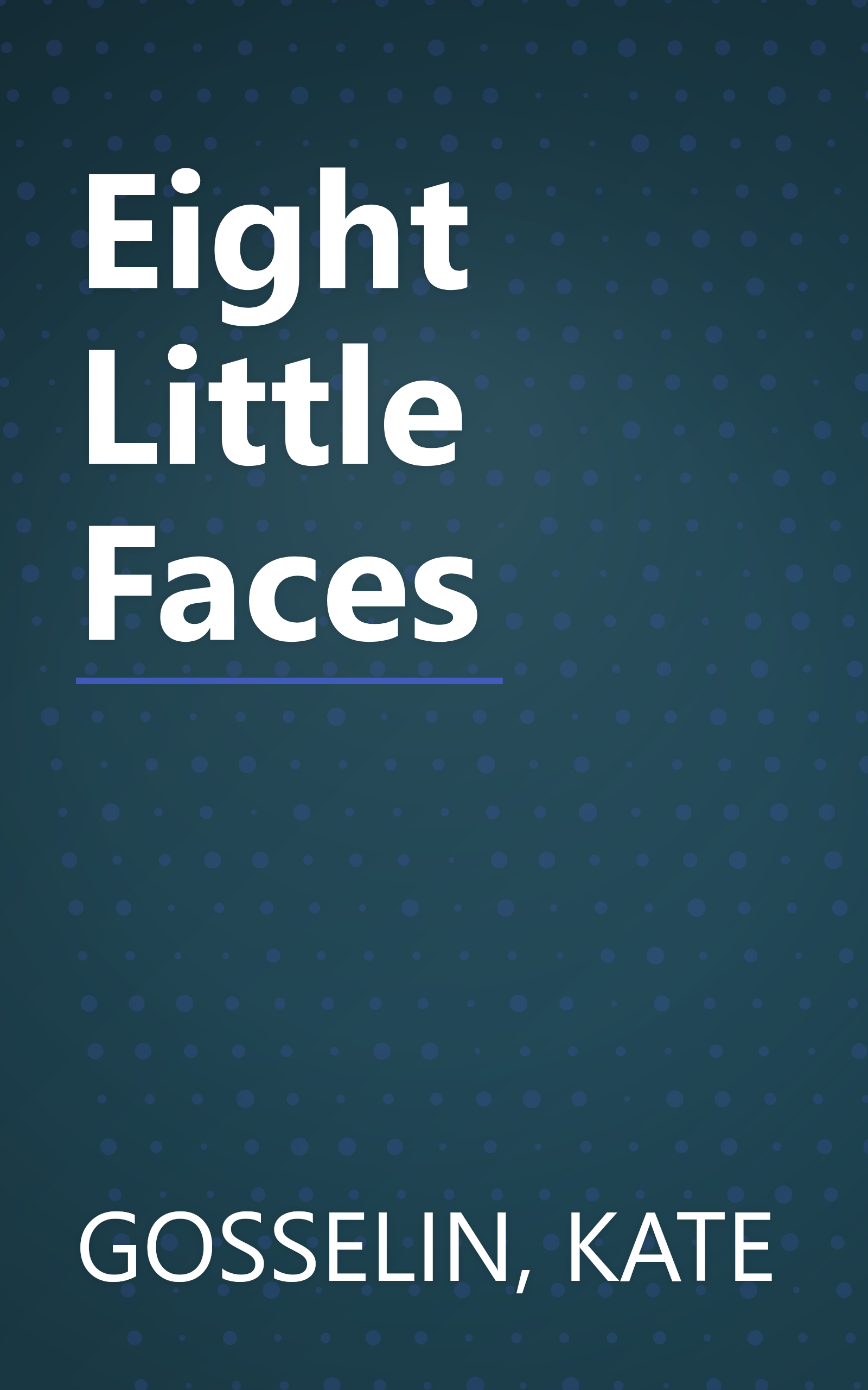 Eight Little Faces book cover