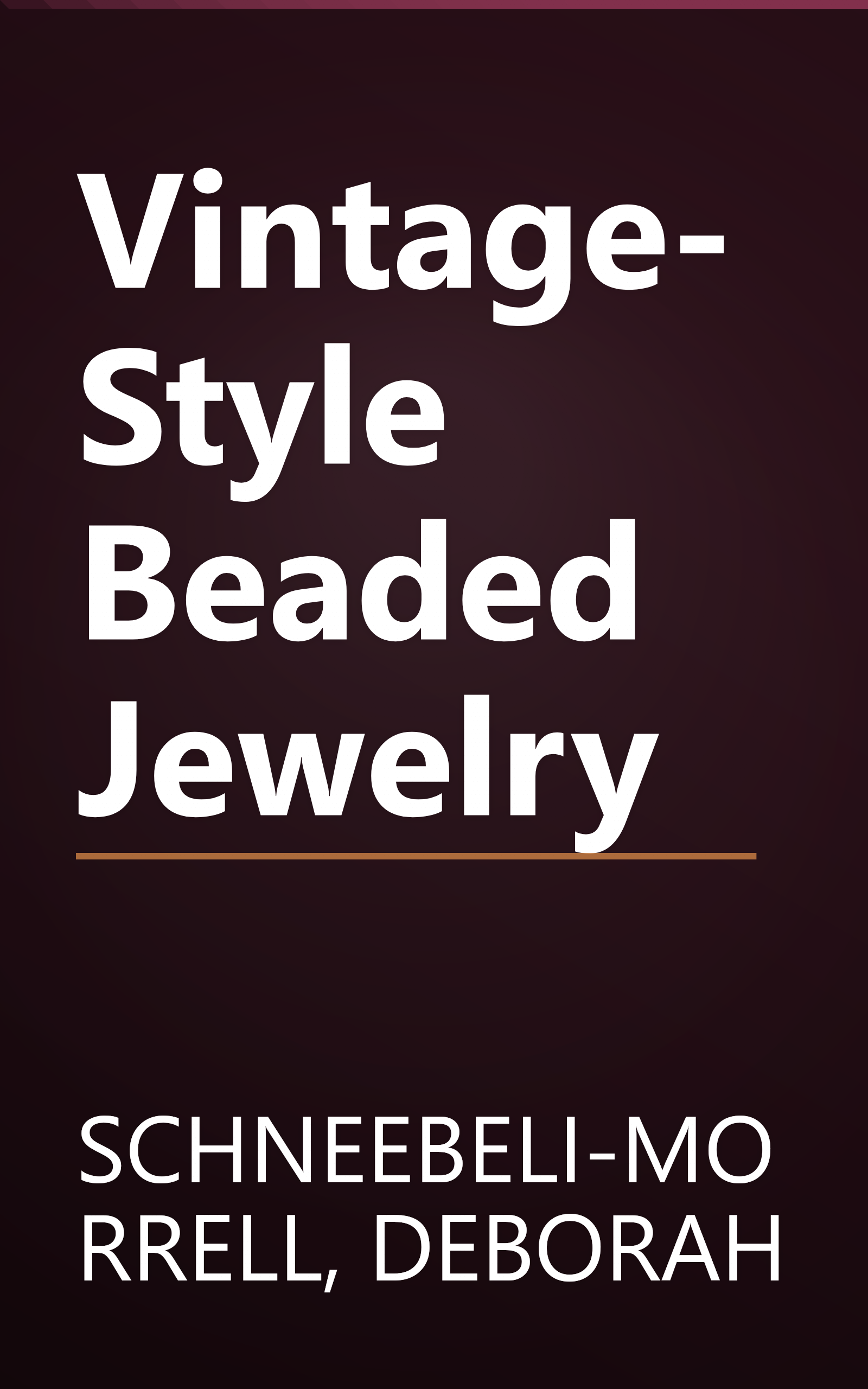 Vintage-Style Beaded Jewelry book cover