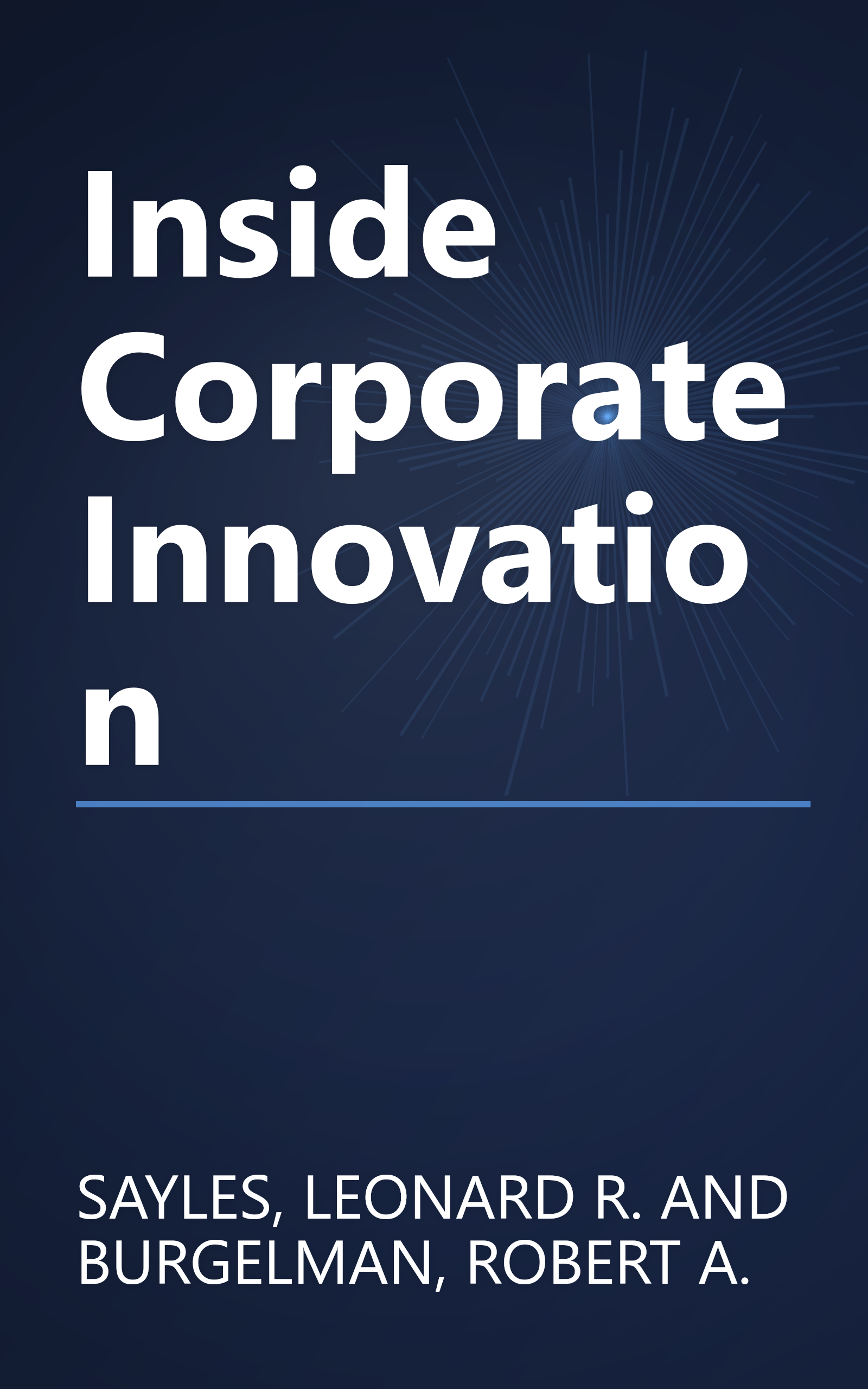 Inside Corporate Innovation book cover