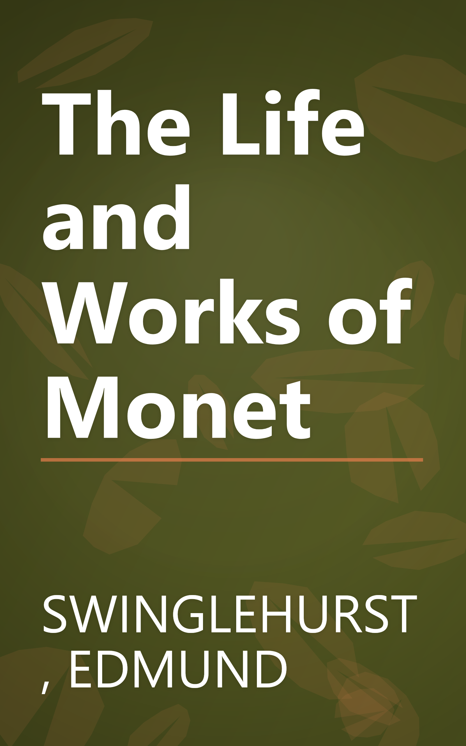 The Life and Works of Monet book cover