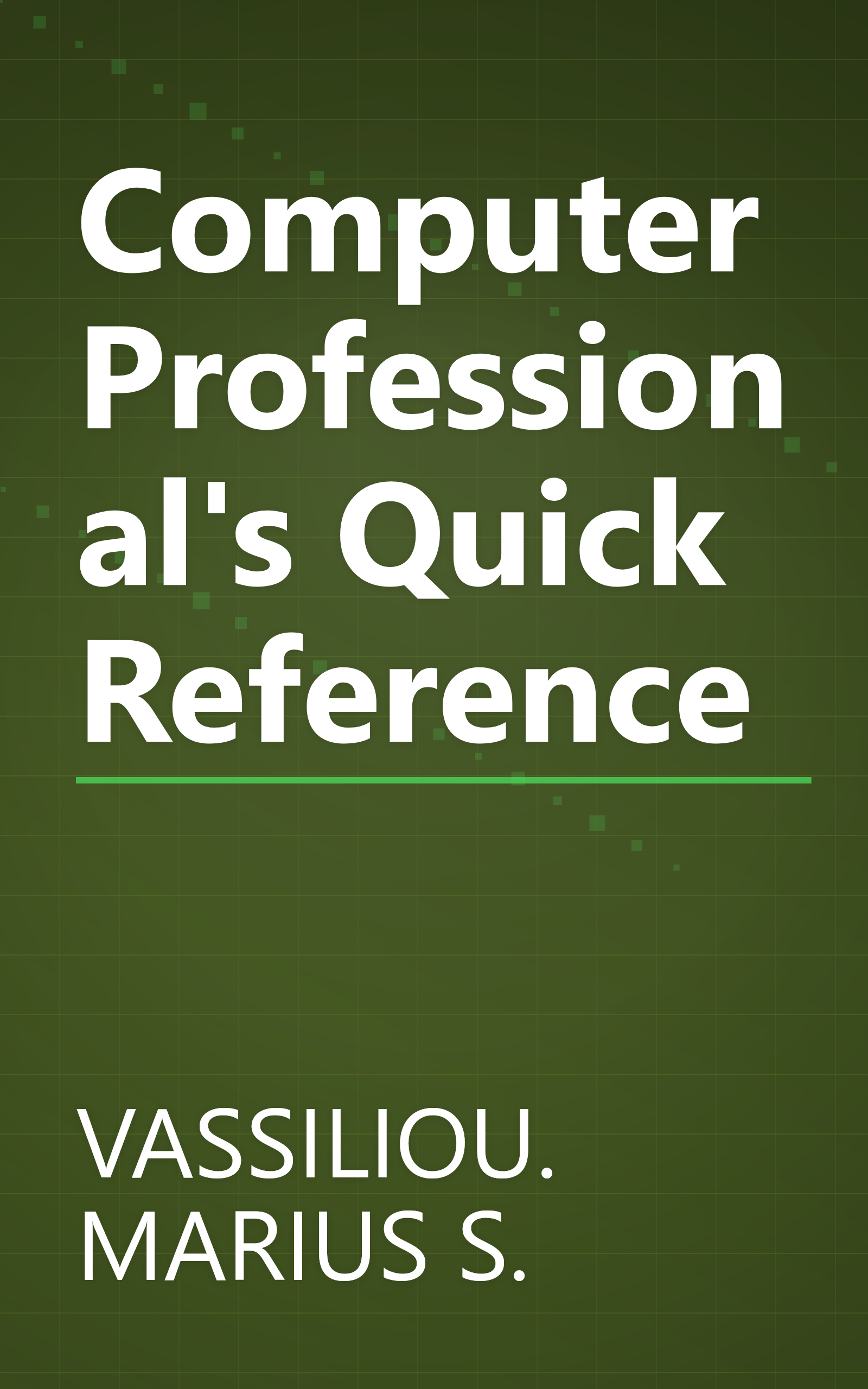 Computer Professional's Quick Reference book cover