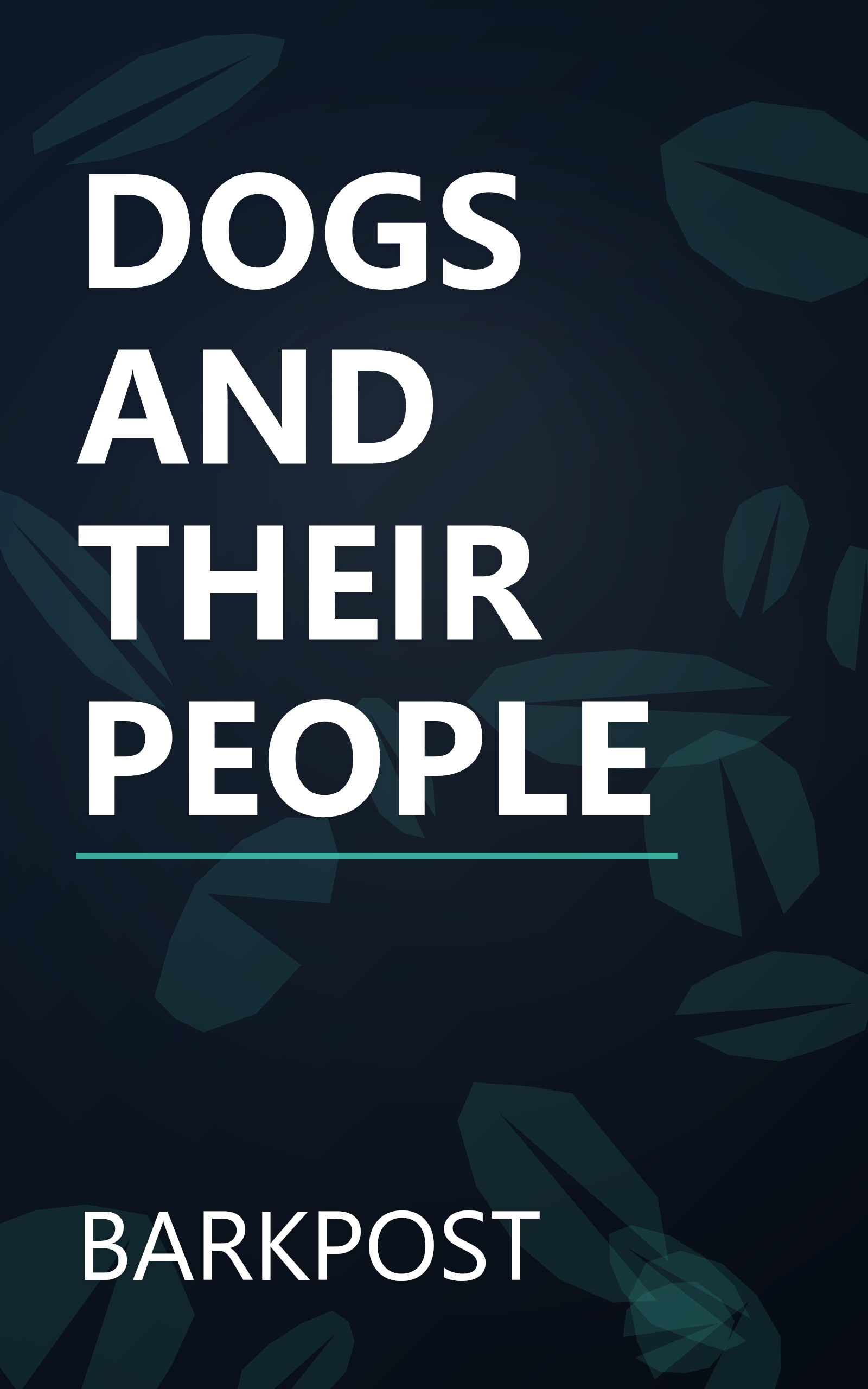 DOGS AND THEIR PEOPLE book cover