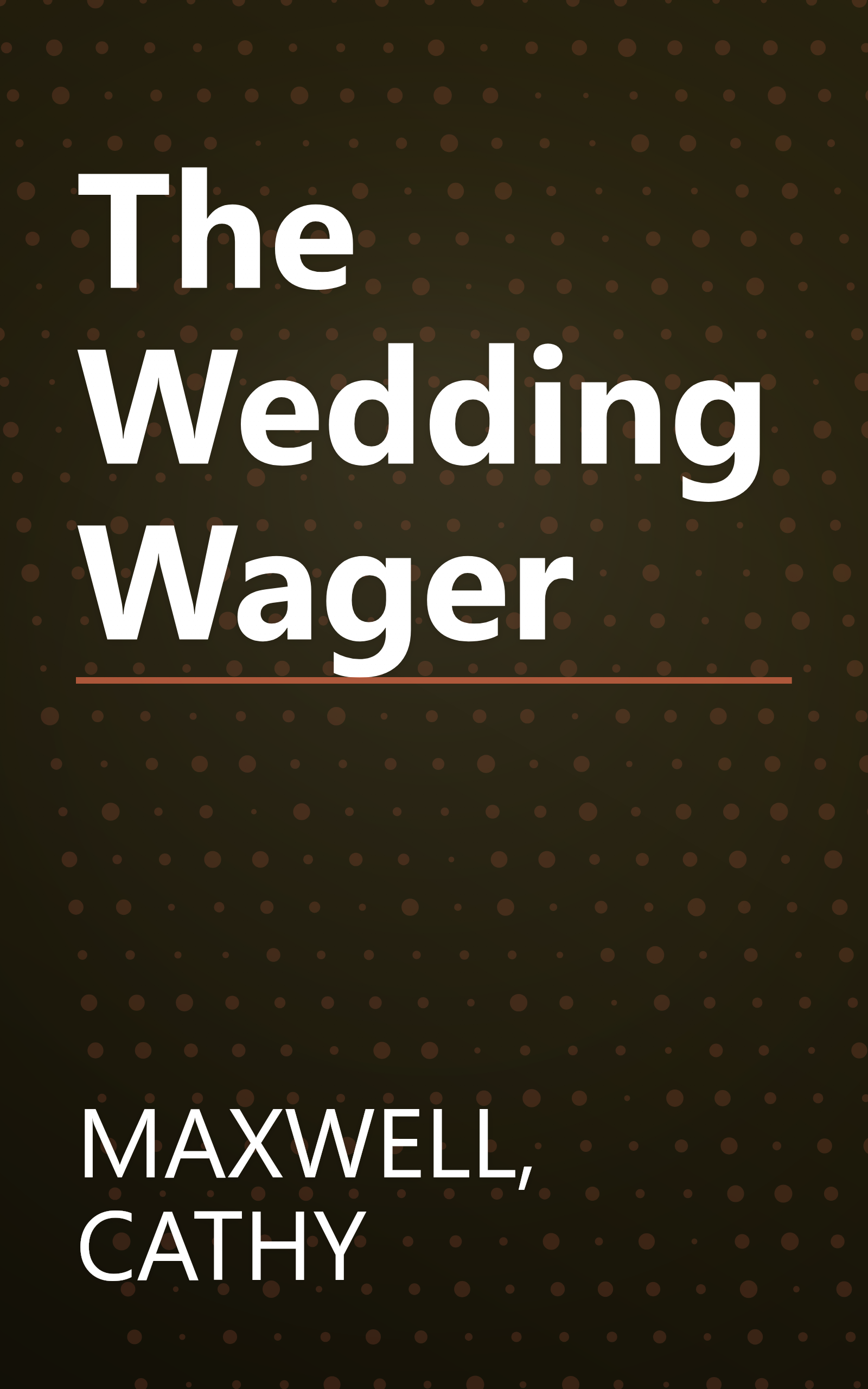 The Wedding Wager book cover