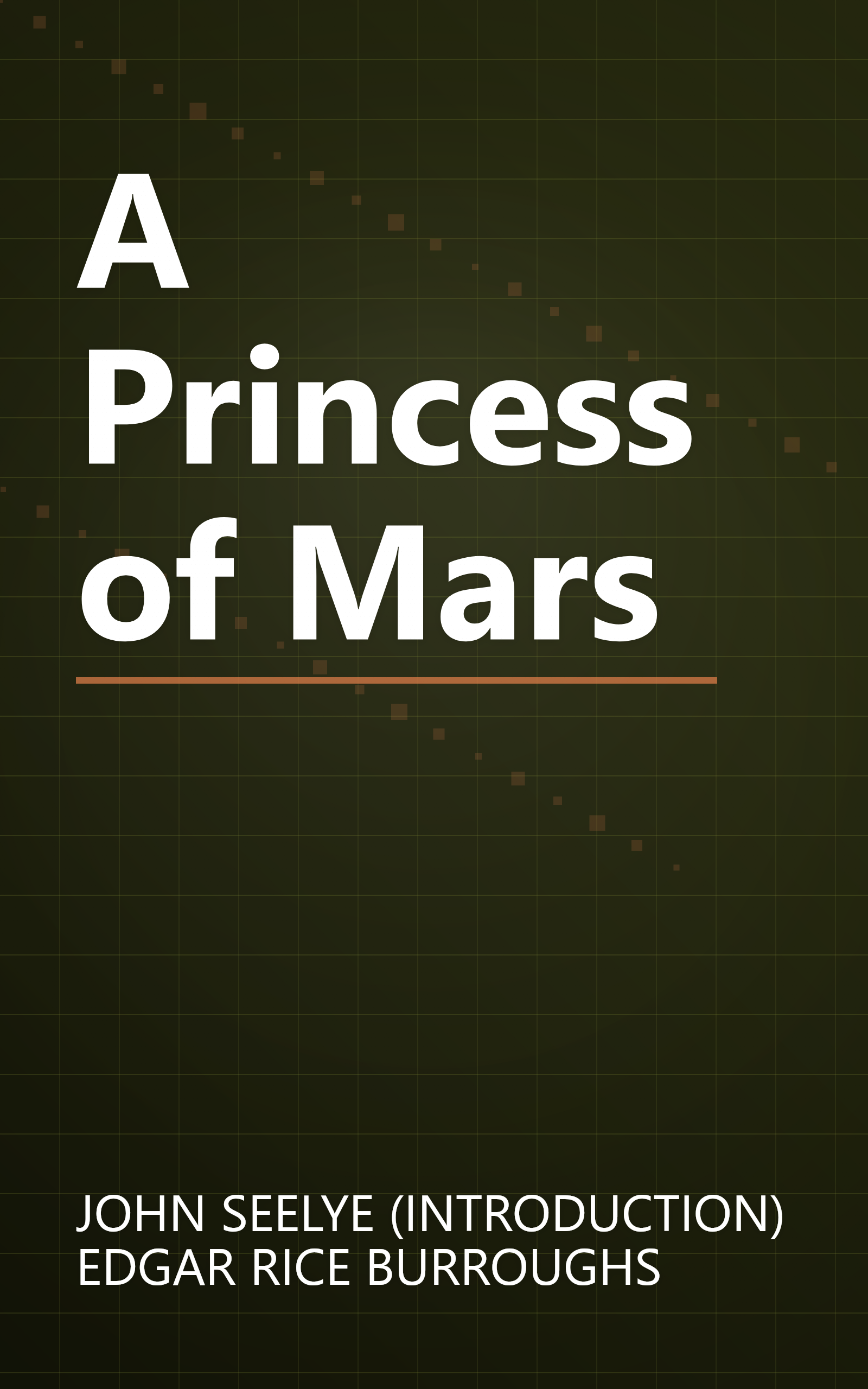 A Princess of Mars book cover