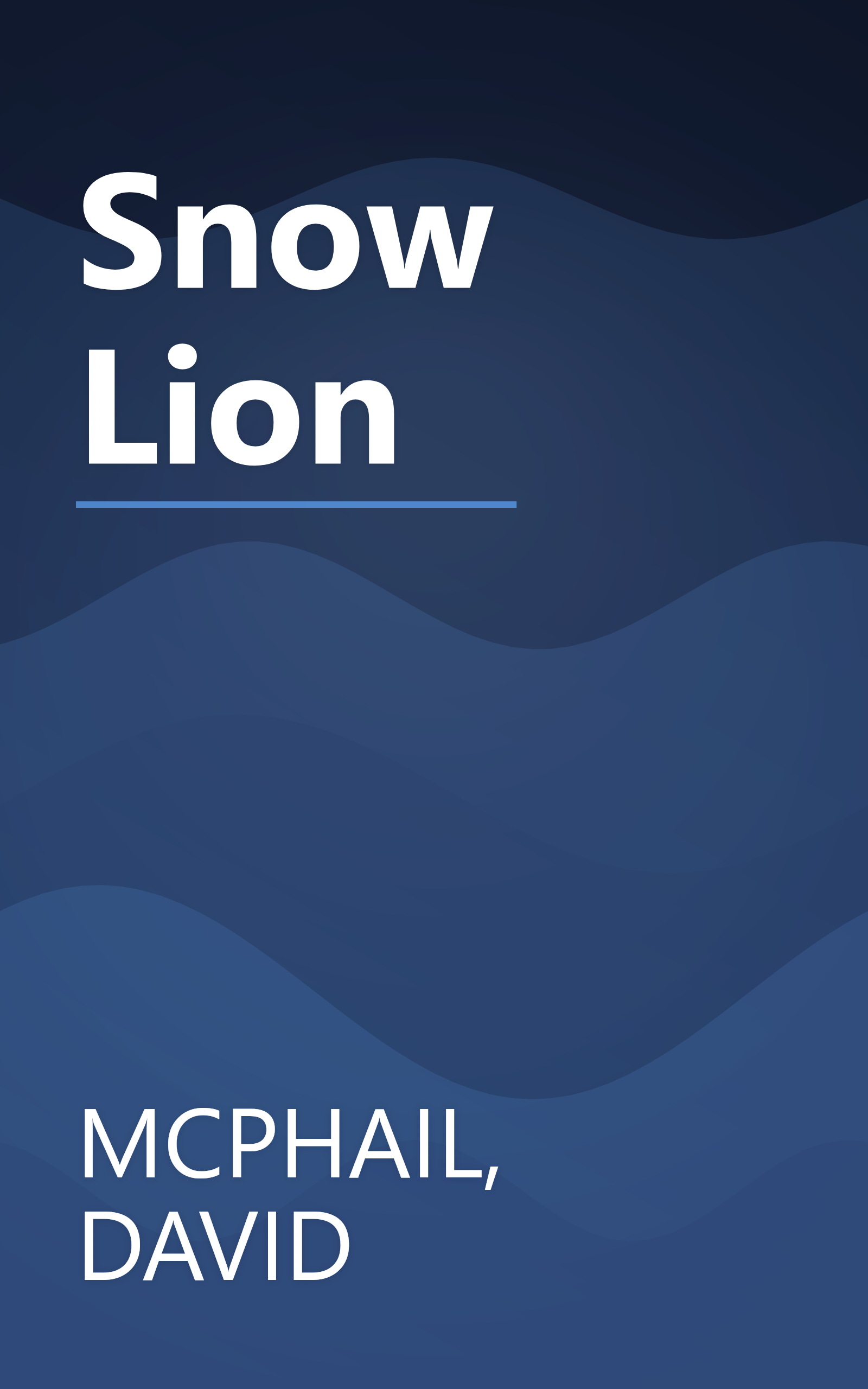 Snow Lion book cover