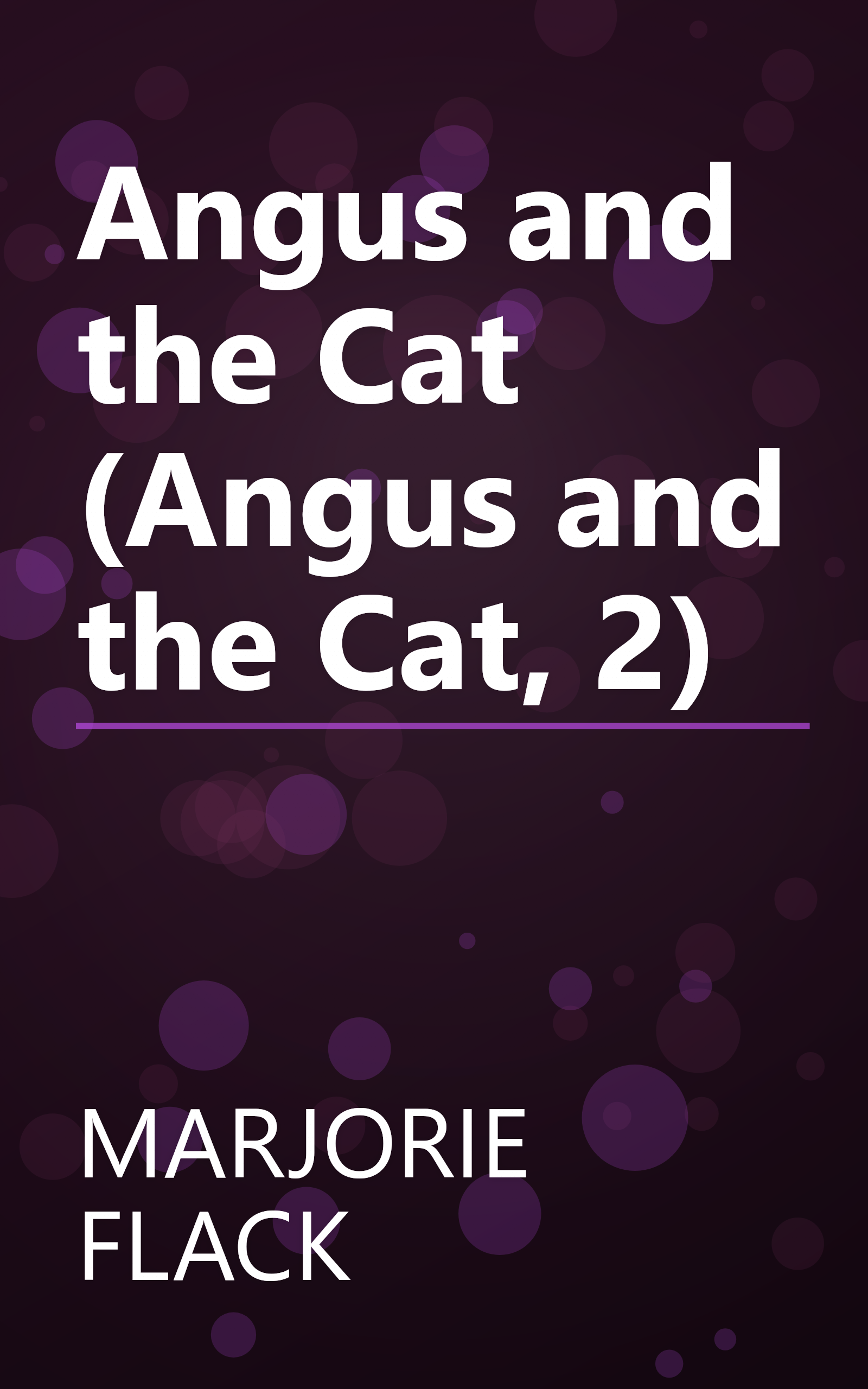 Angus and the Cat (Angus and the Cat, 2) book cover