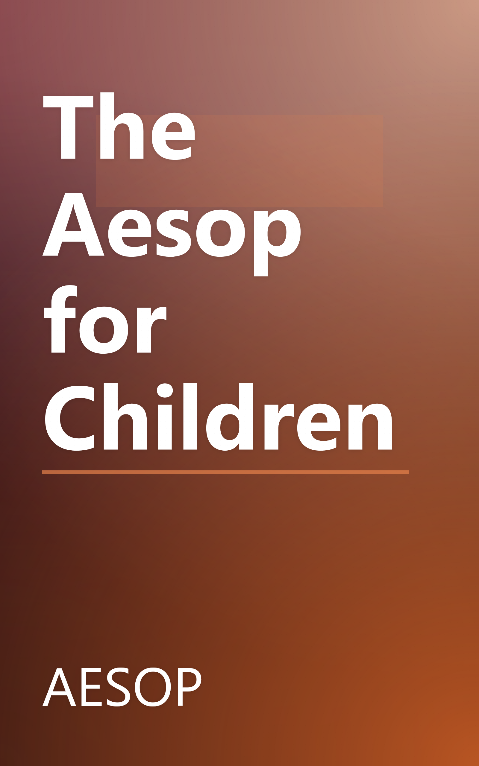 The Aesop for Children book cover