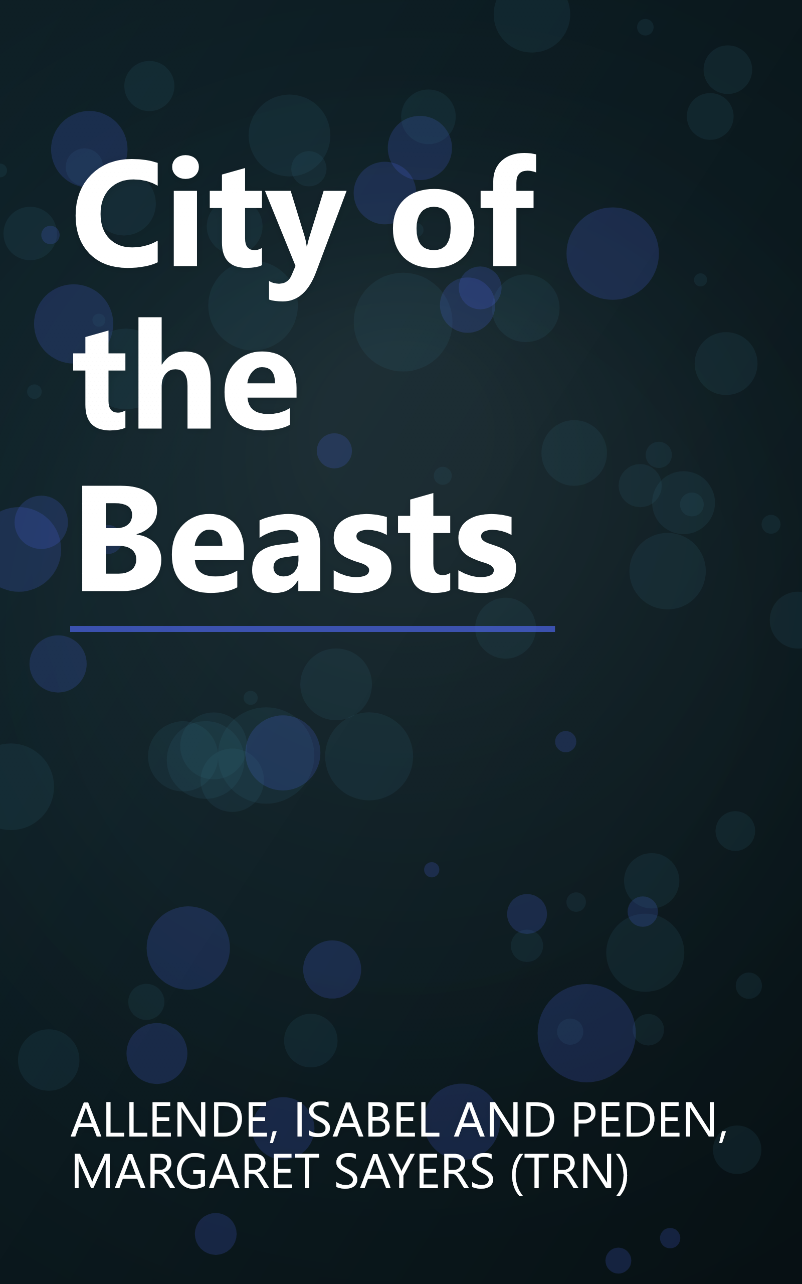 City of the Beasts book cover