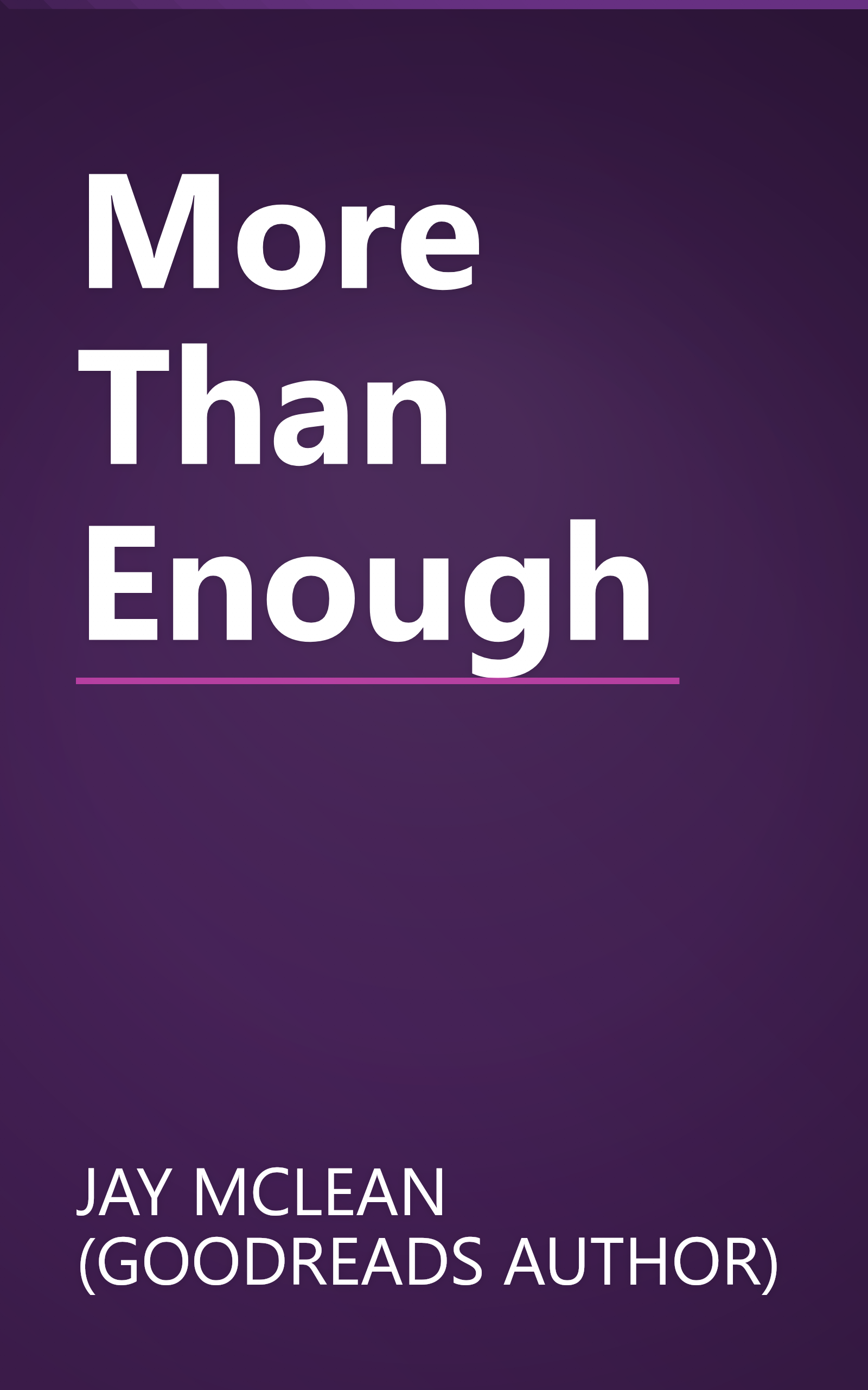 More Than Enough book cover