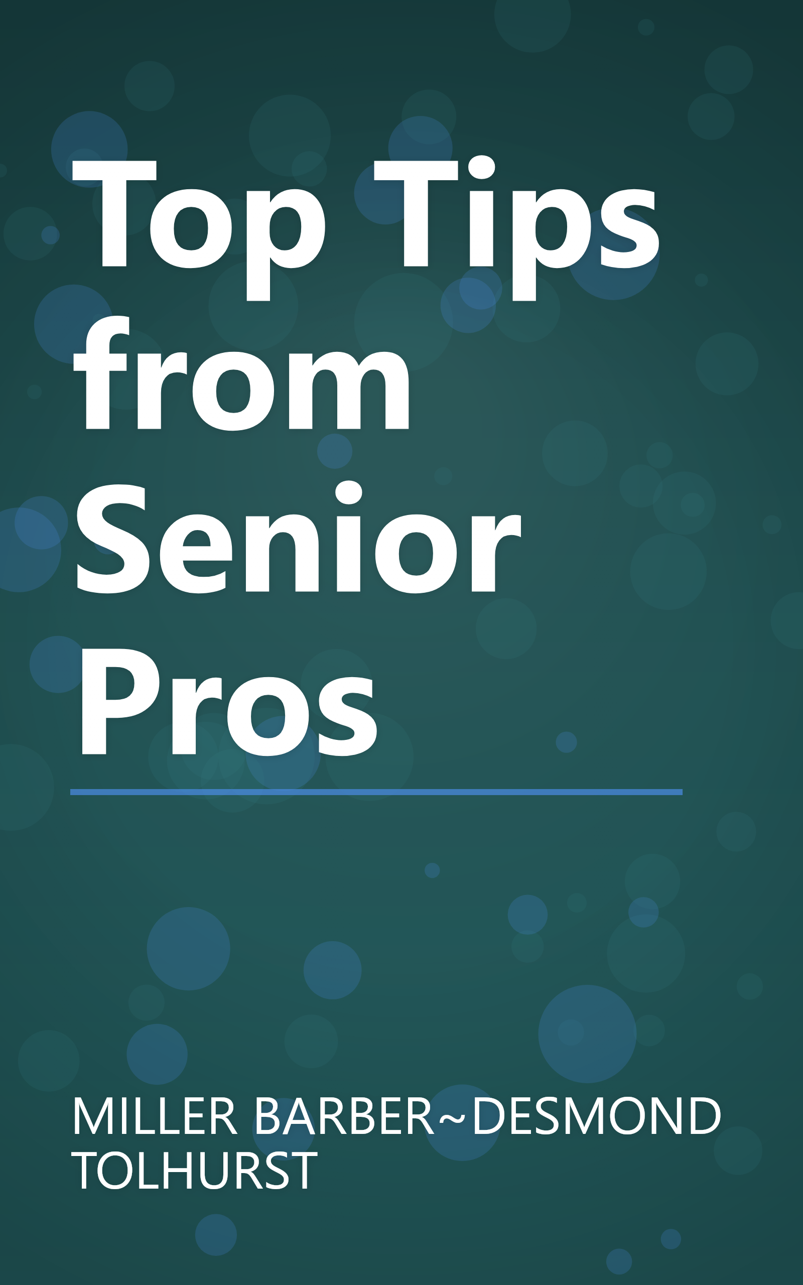 Top Tips from Senior Pros book cover
