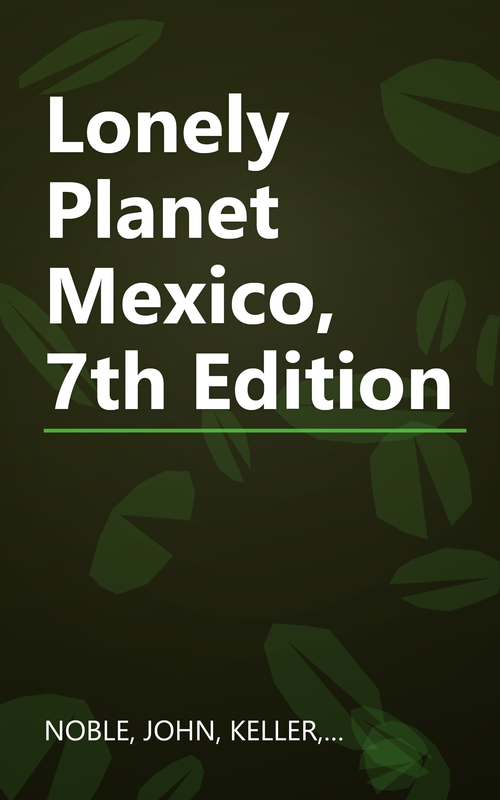 Lonely Planet Mexico, 7th Edition book cover