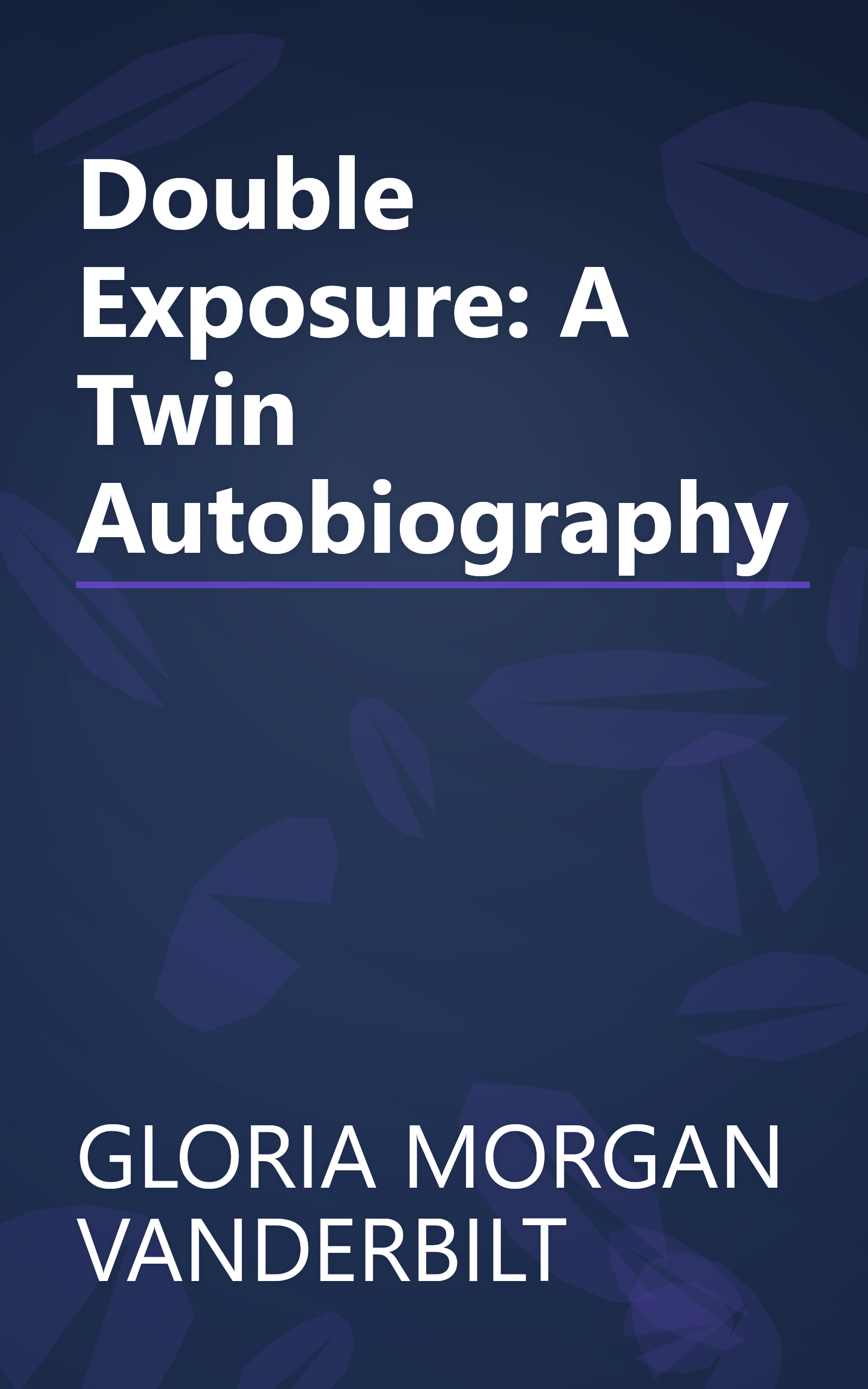 Double Exposure: A Twin Autobiography book cover