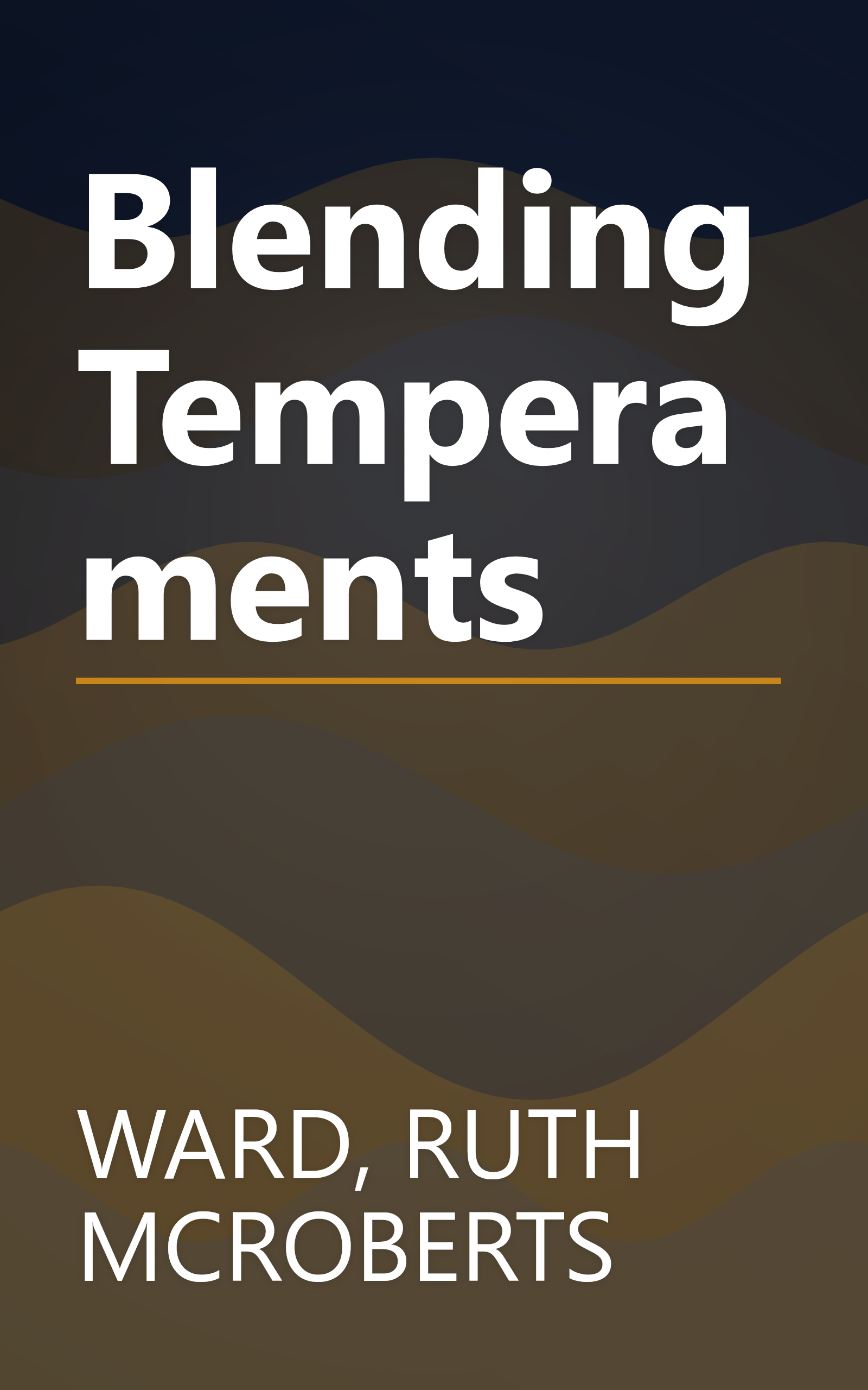 Blending Temperaments book cover