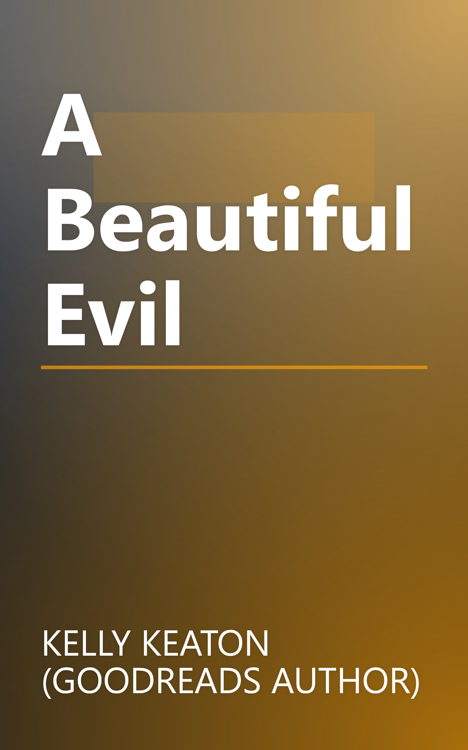 A Beautiful Evil book cover