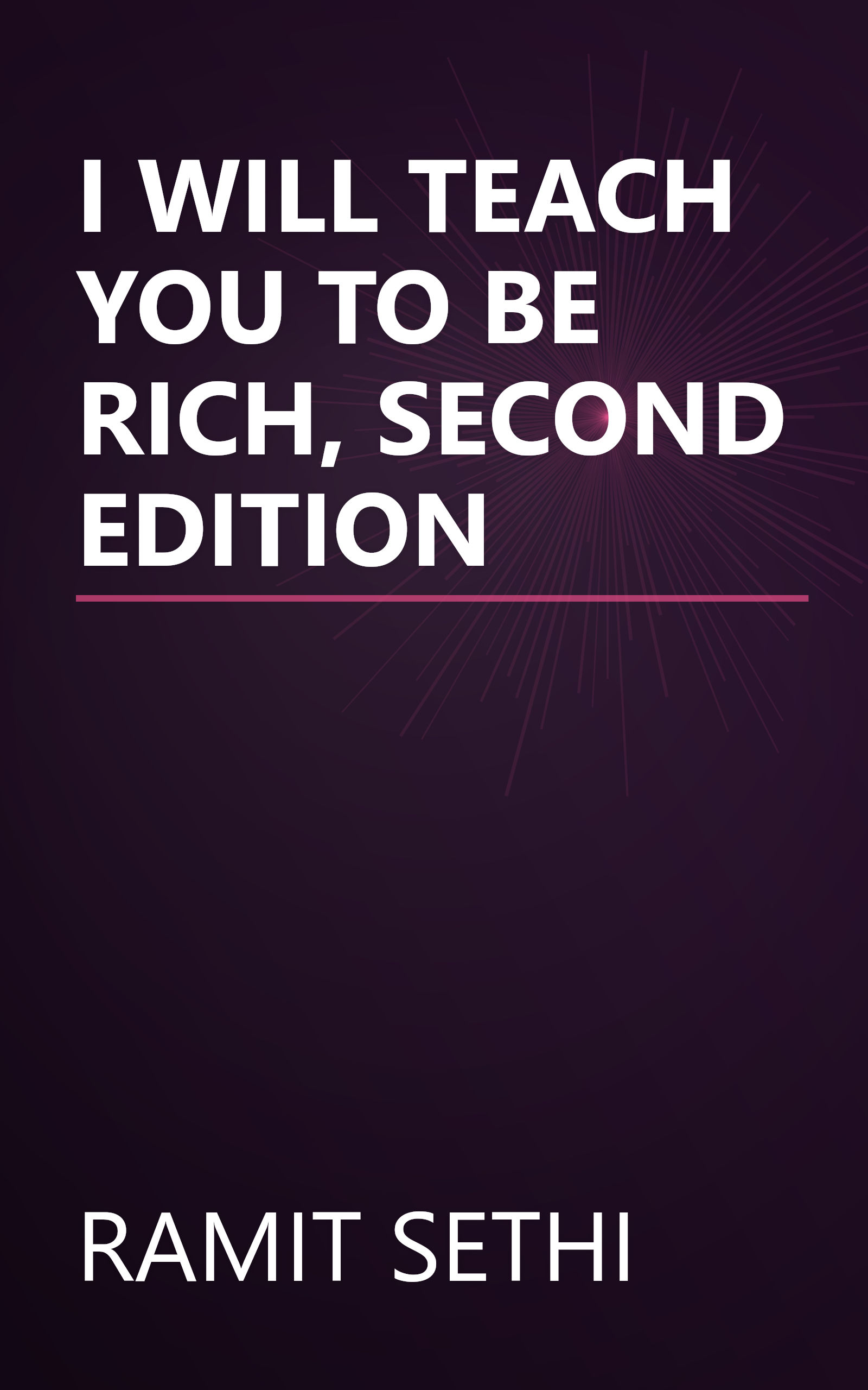 I WILL TEACH YOU TO BE RICH, SECOND EDITION book cover