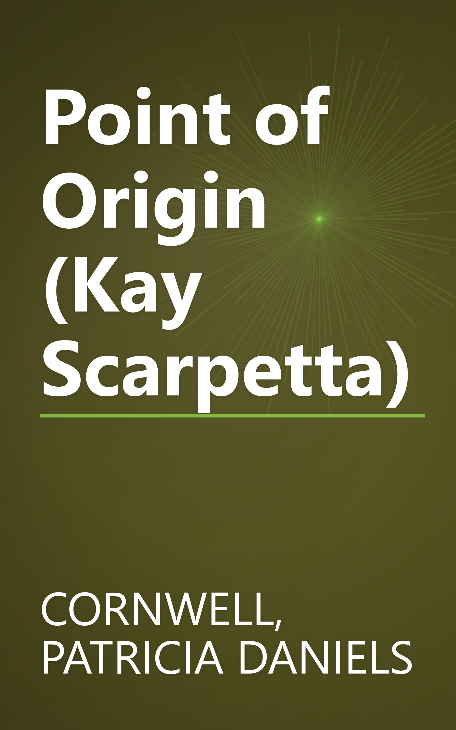 Point of Origin (Kay Scarpetta) book cover