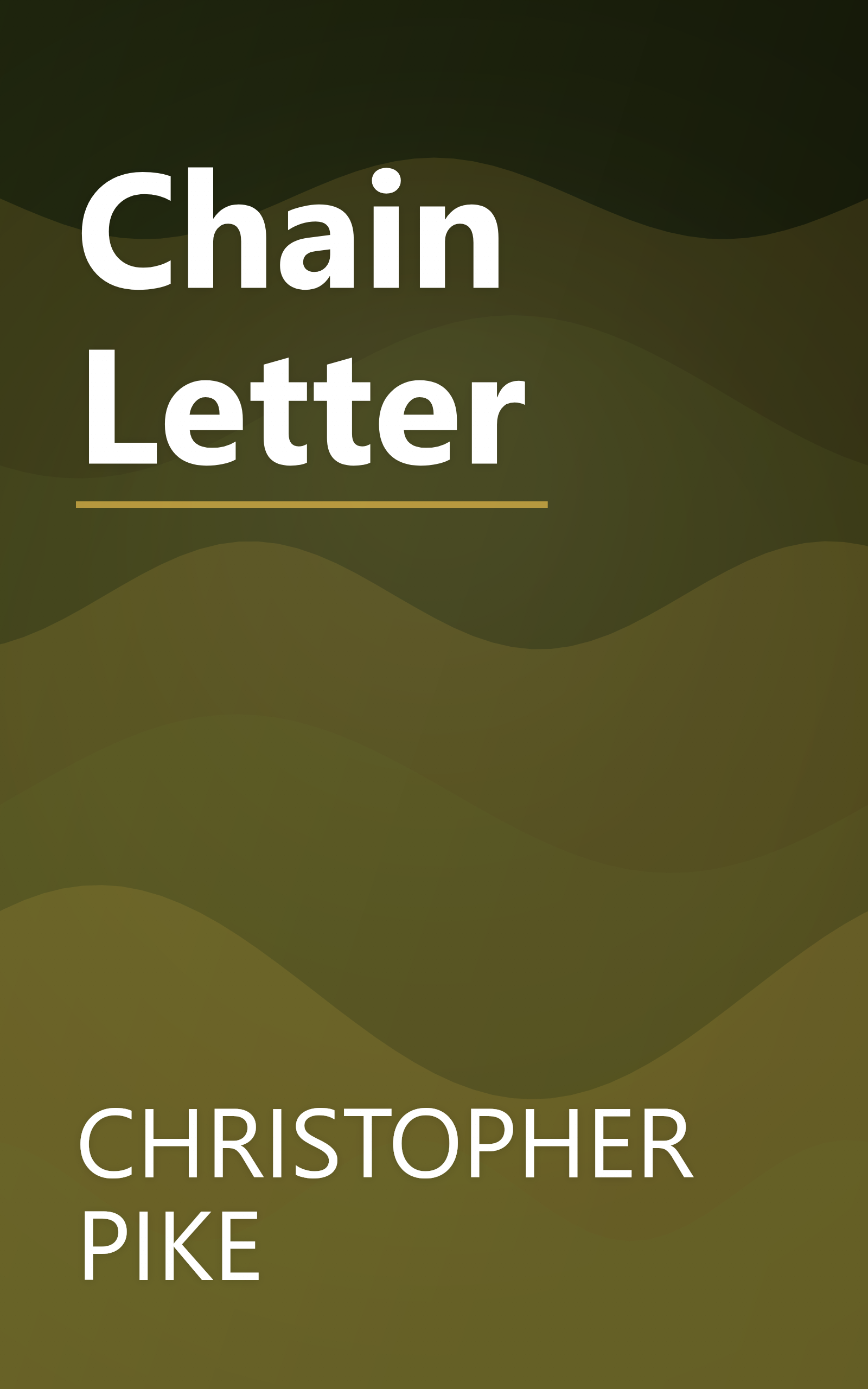 Chain Letter book cover