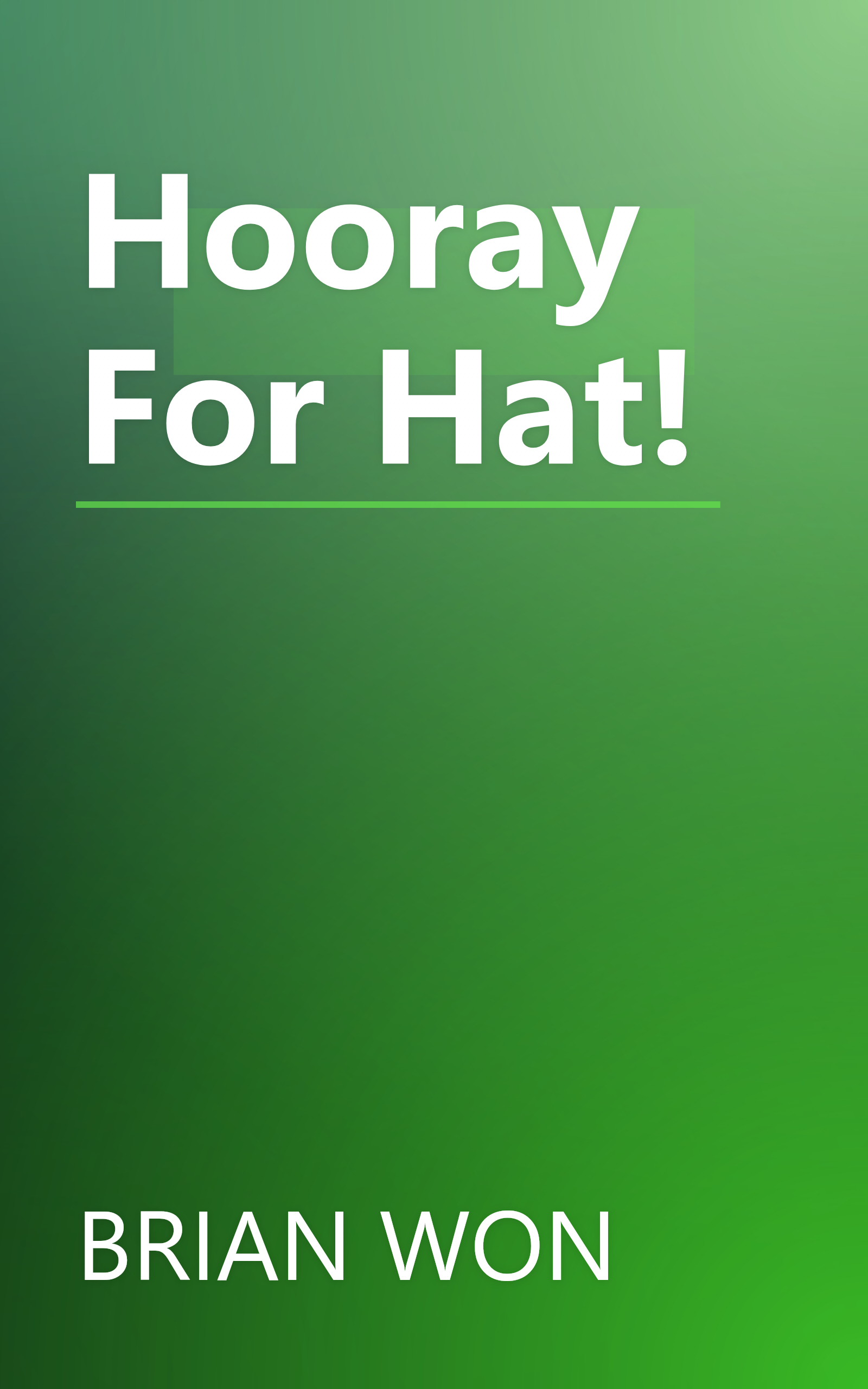 Hooray For Hat! book cover
