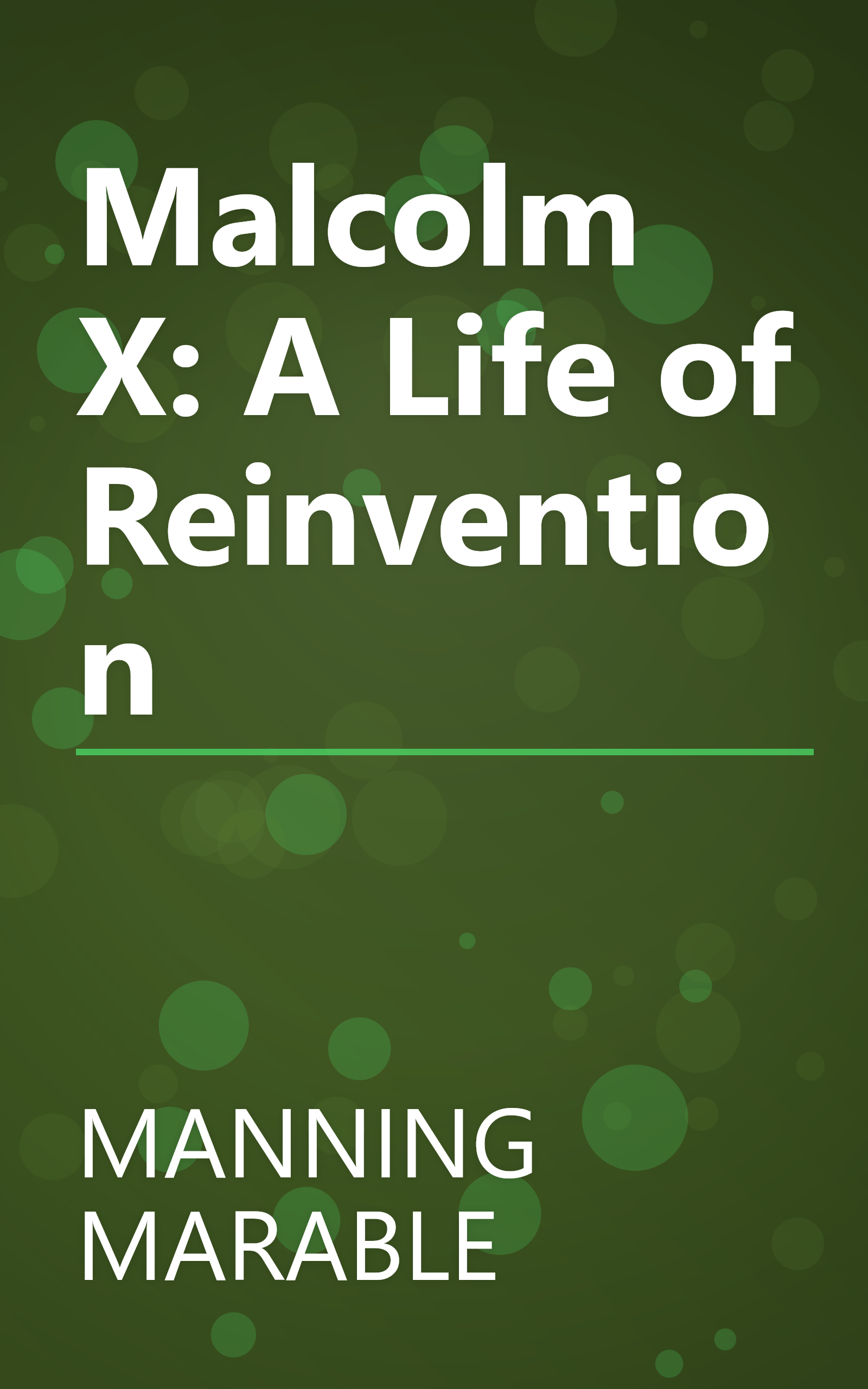 Malcolm X: A Life of Reinvention book cover