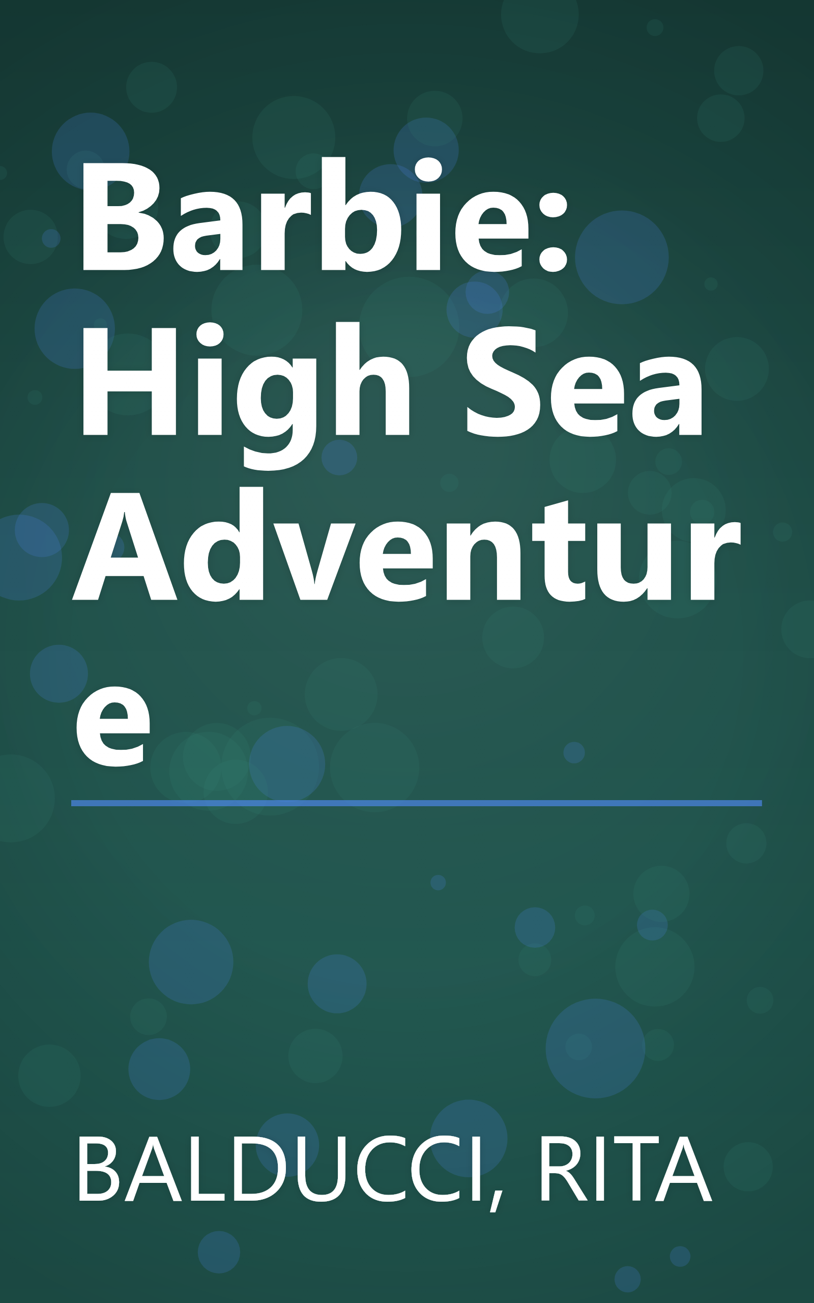 Barbie:  High Sea Adventure book cover