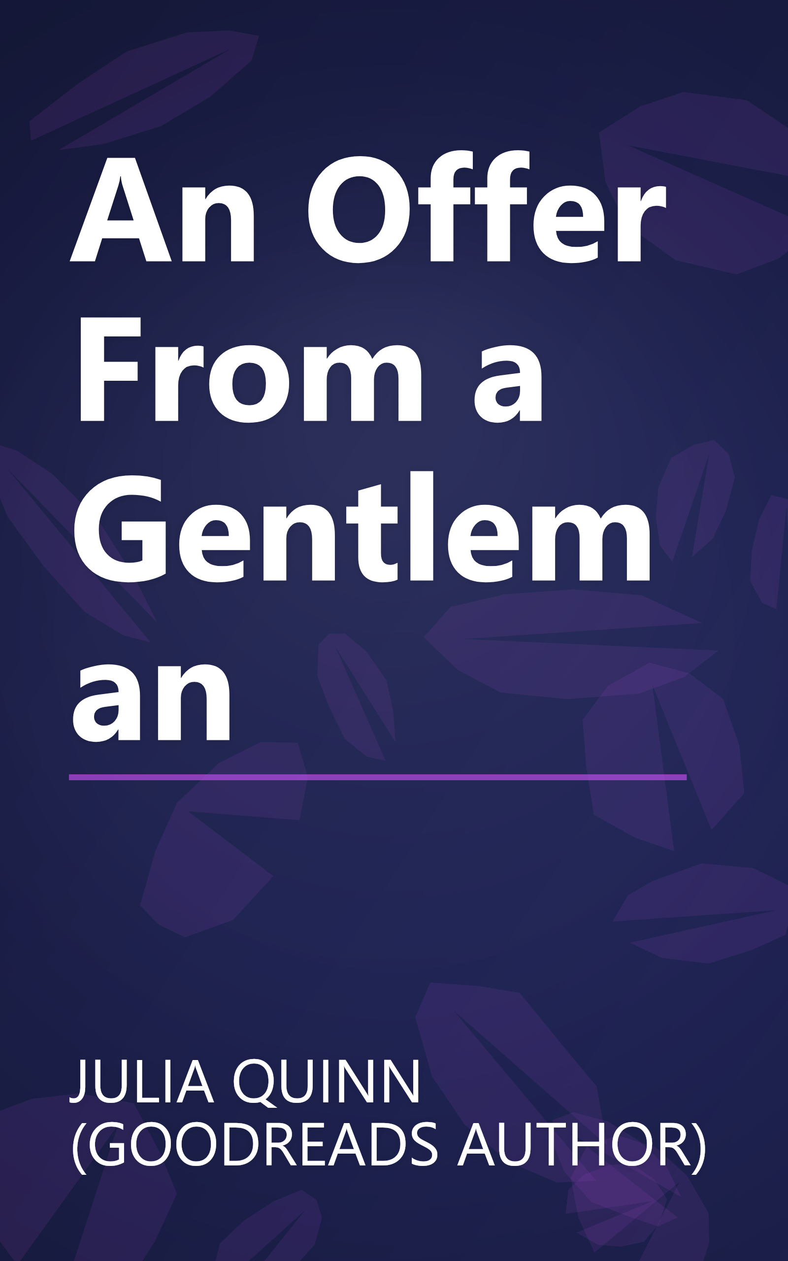An Offer From a Gentleman book cover