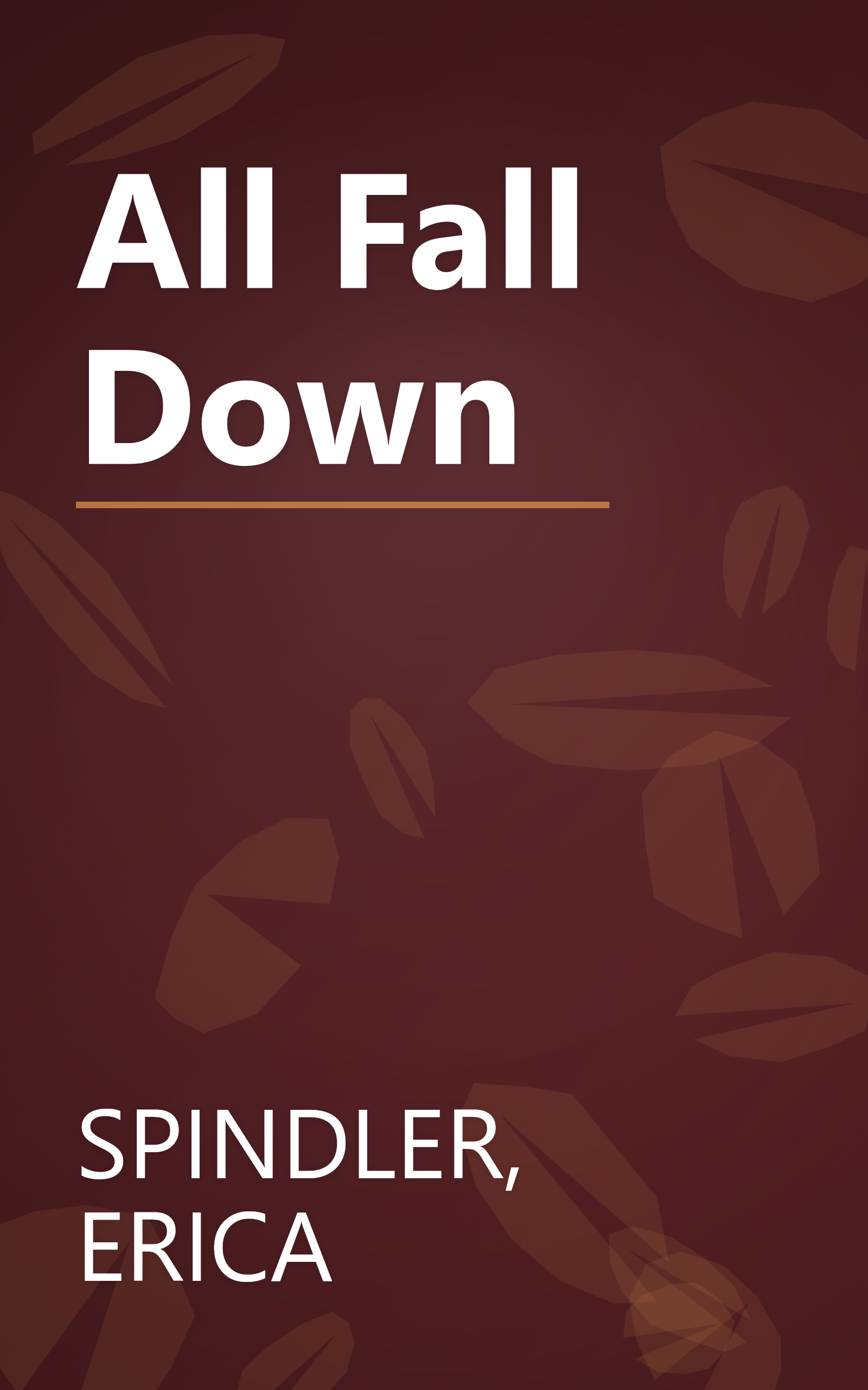 All Fall Down book cover