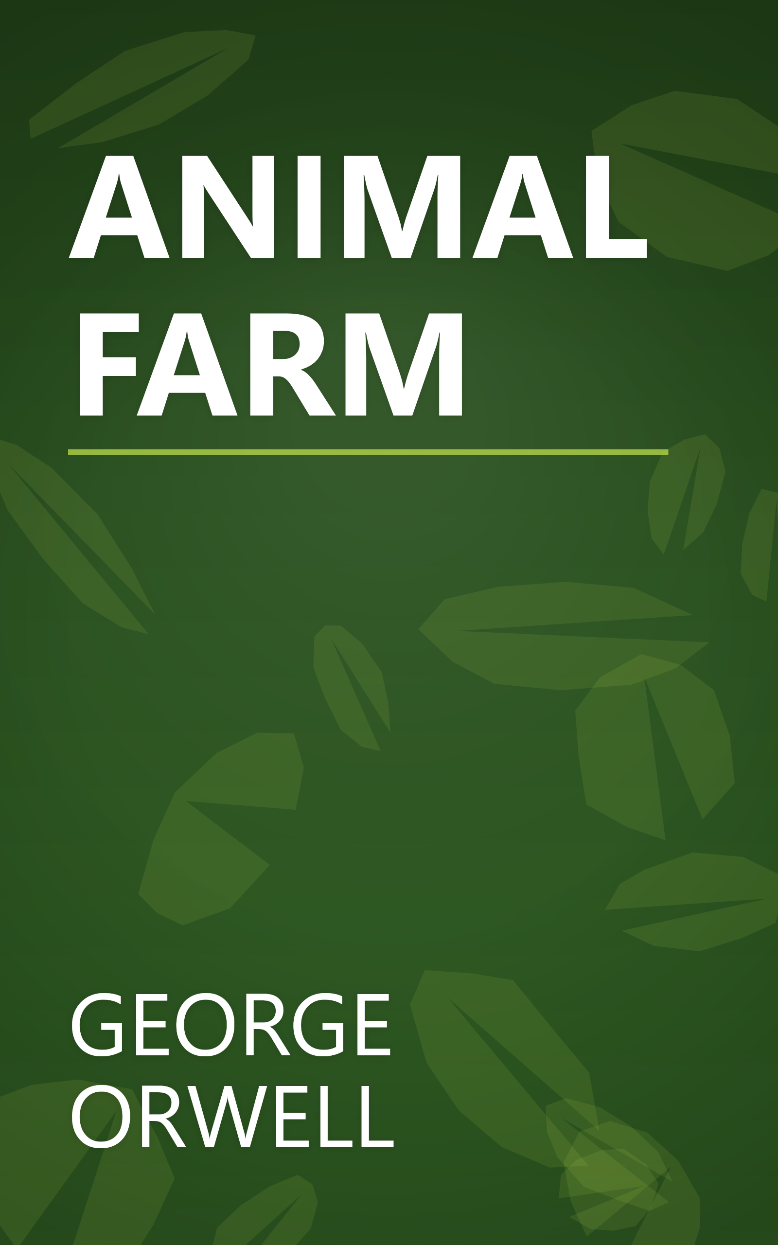 ANIMAL FARM book cover