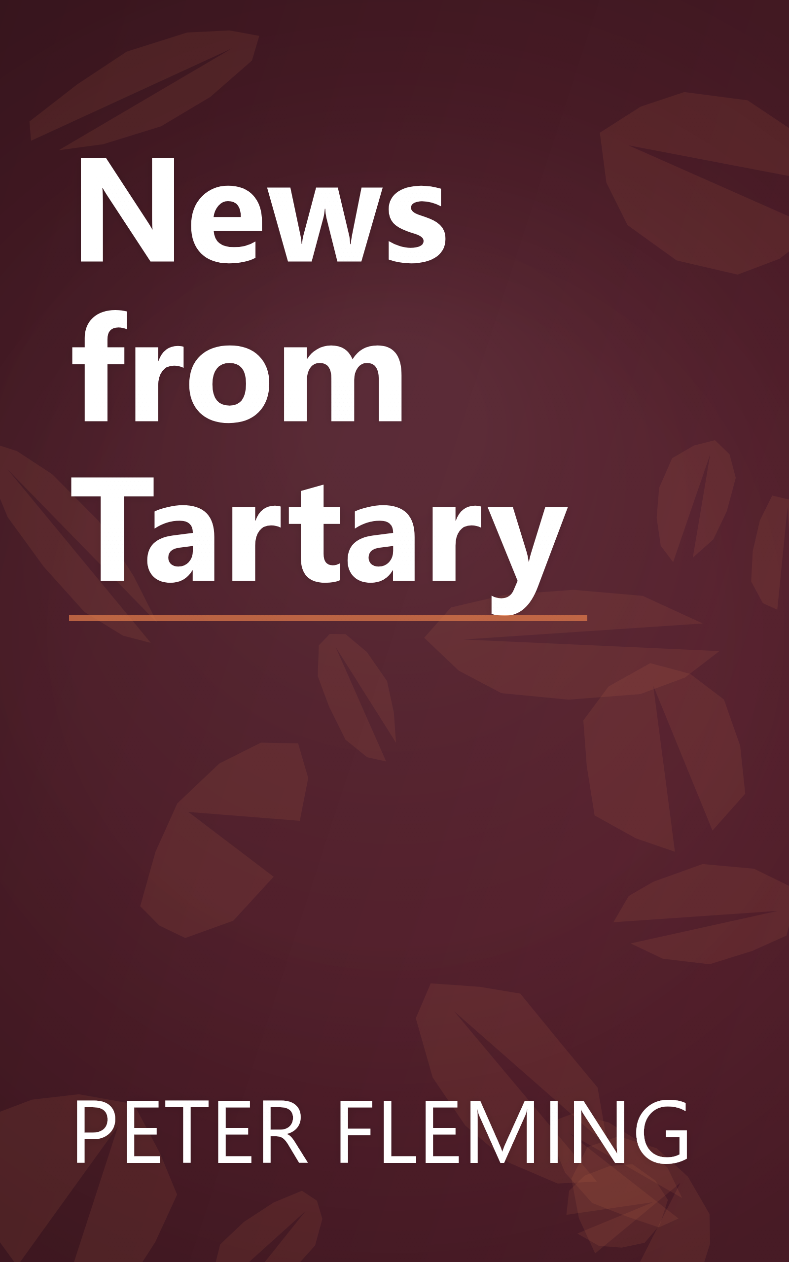 News from Tartary book cover
