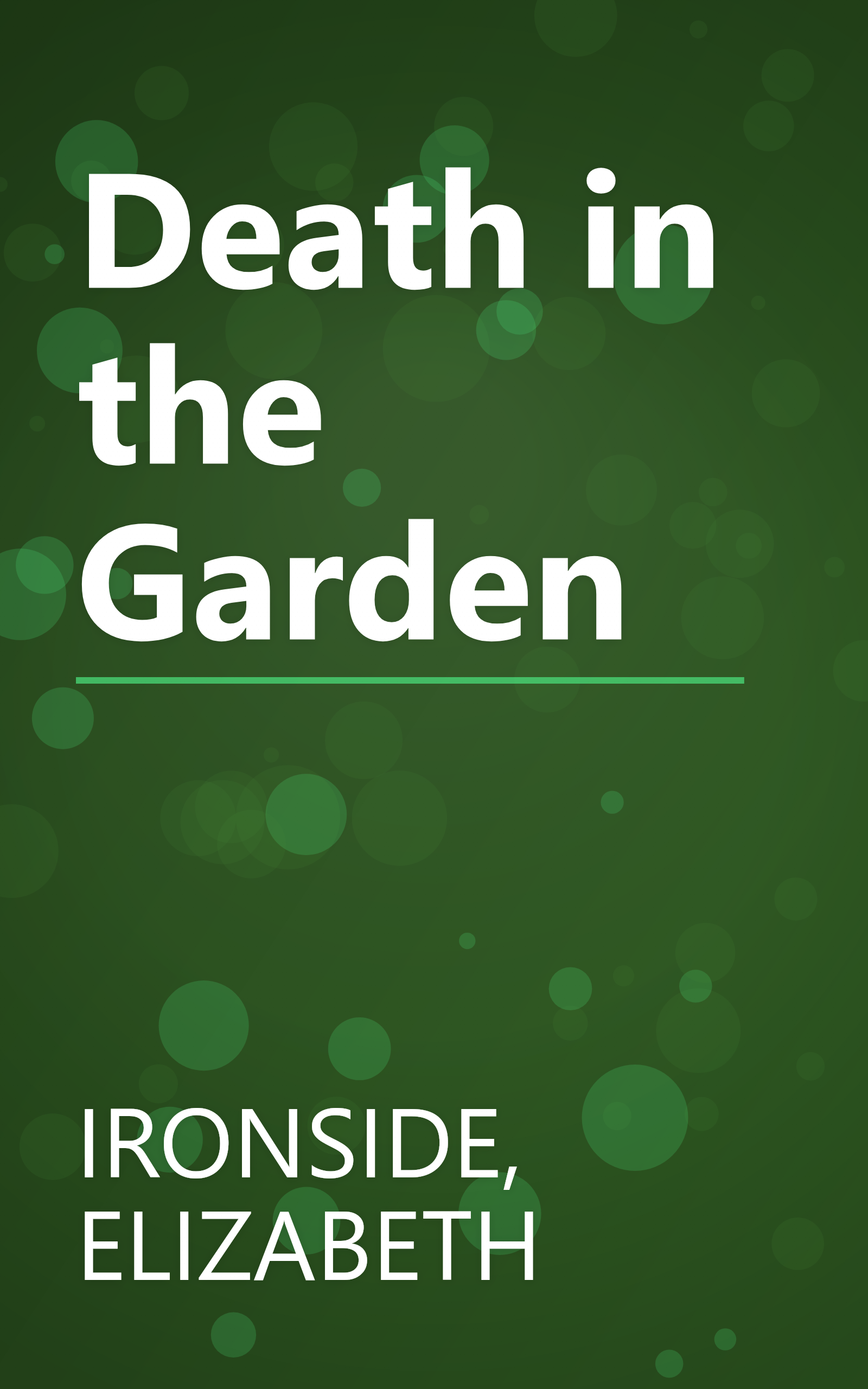 Death in the Garden book cover