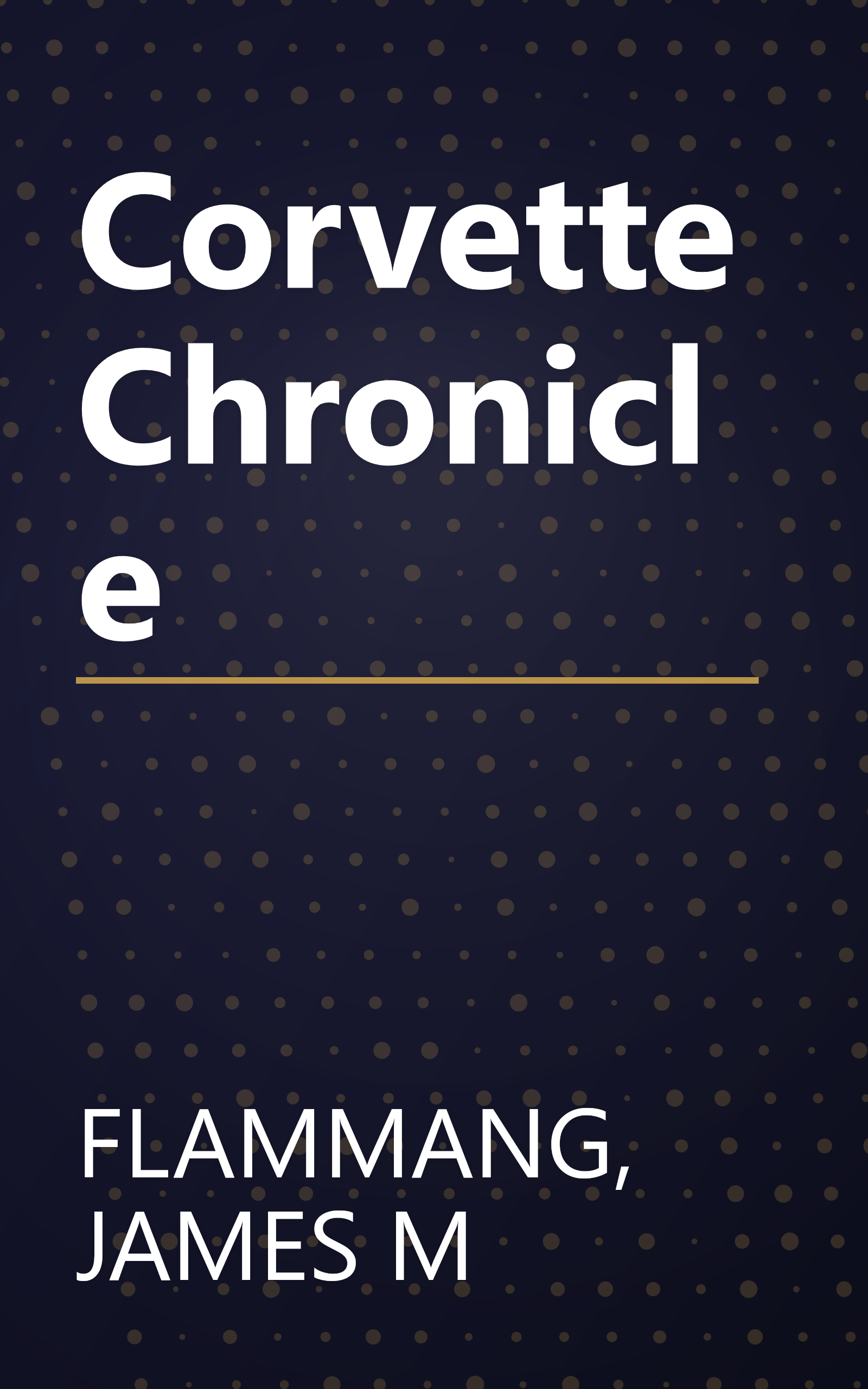 Corvette Chronicle book cover