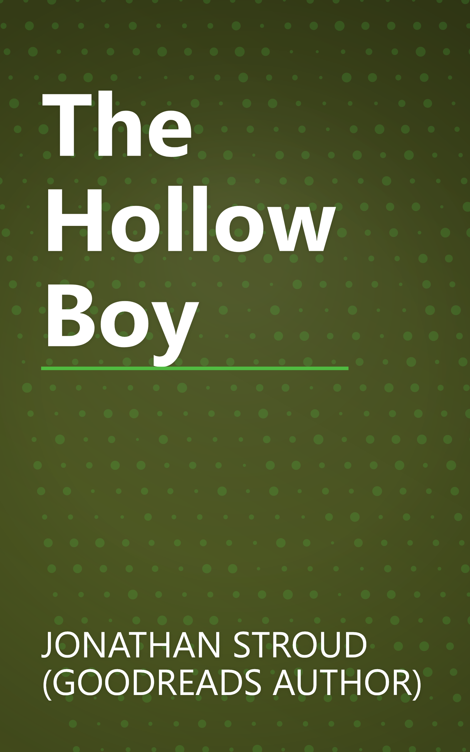 The Hollow Boy book cover