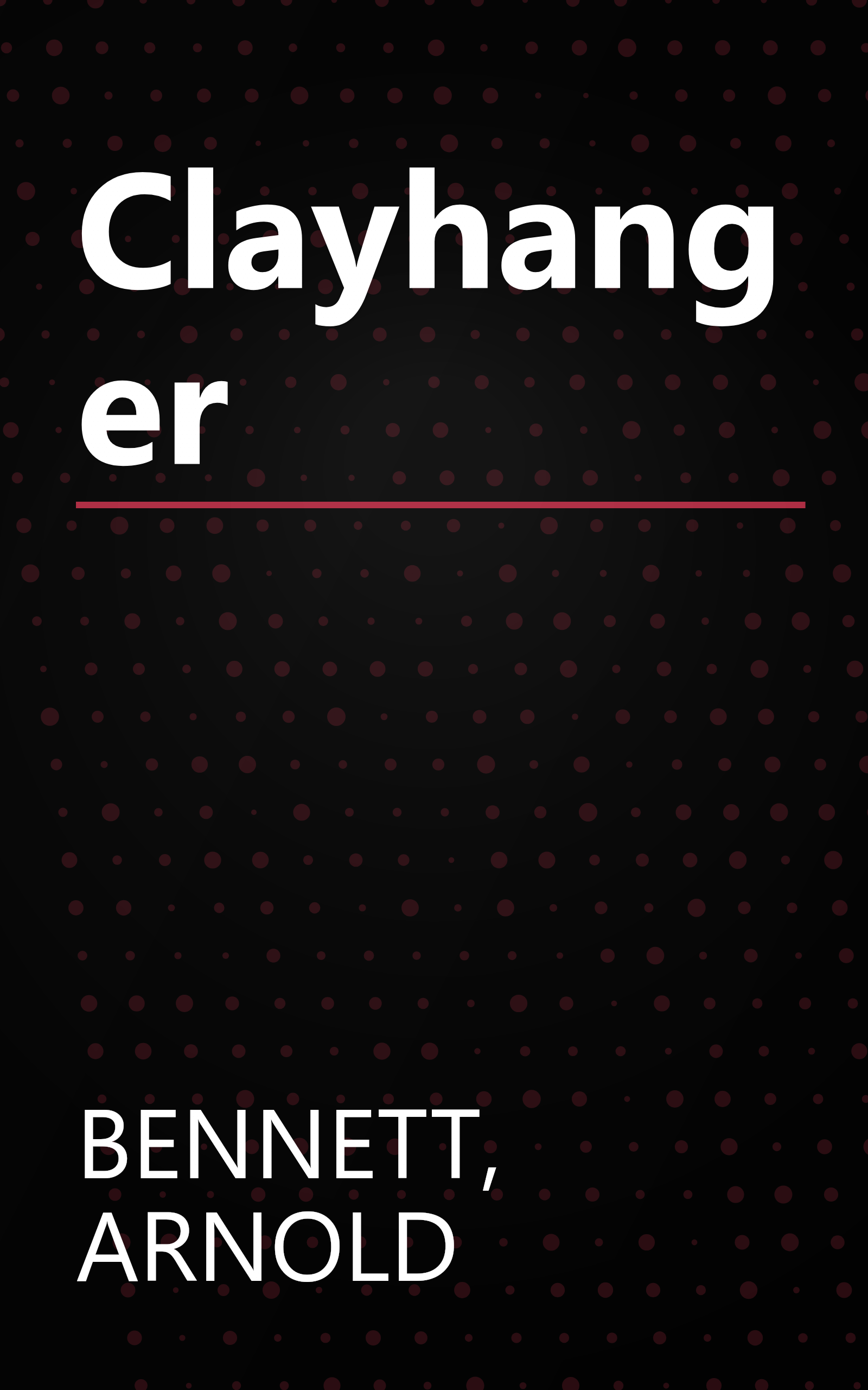 Clayhanger book cover