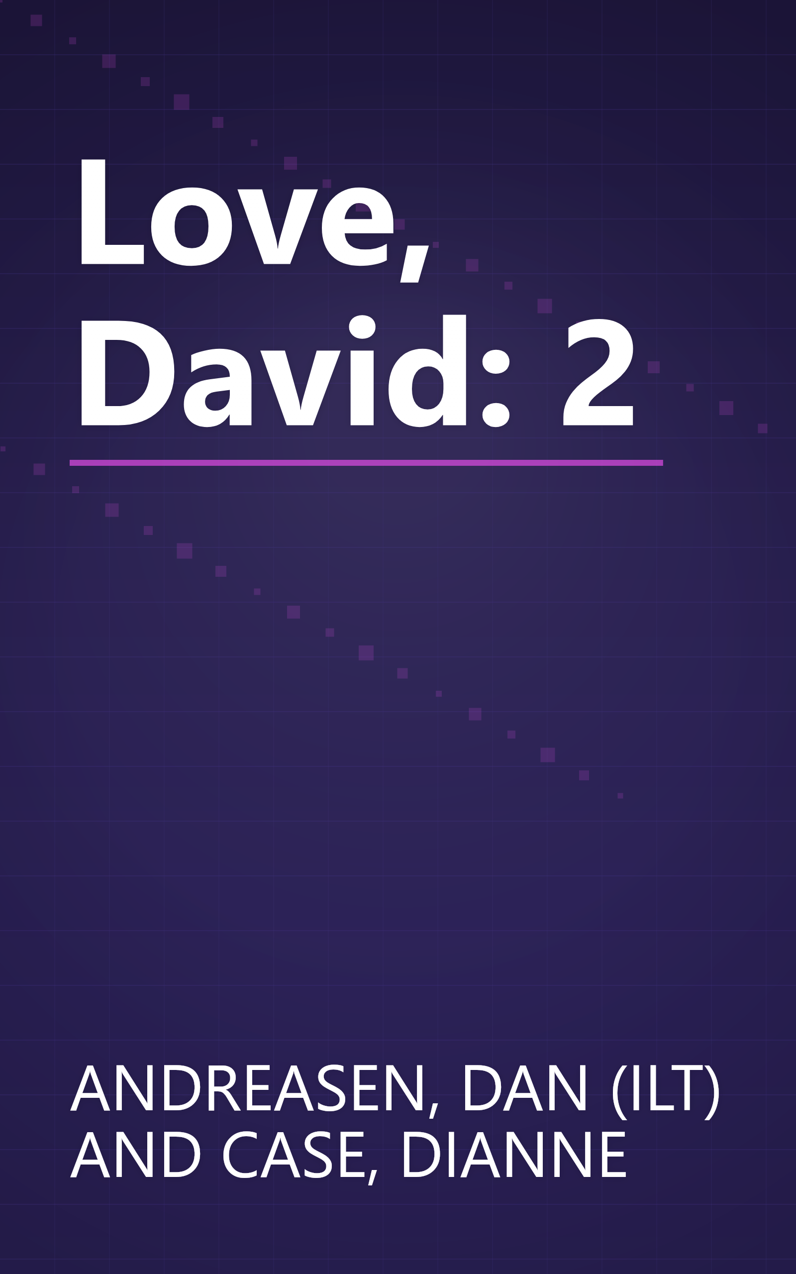 Love, David: 2 book cover