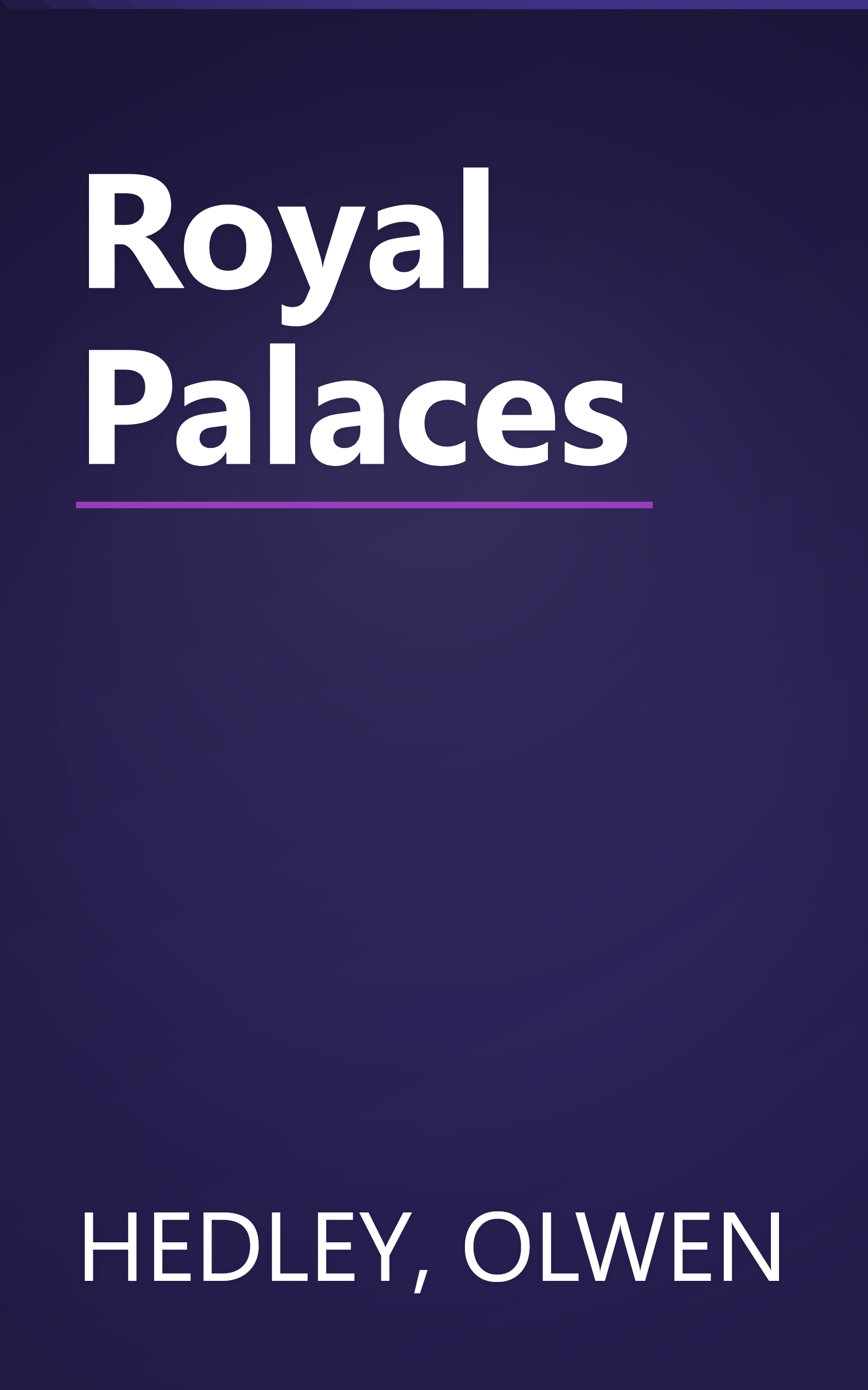 Royal Palaces book cover