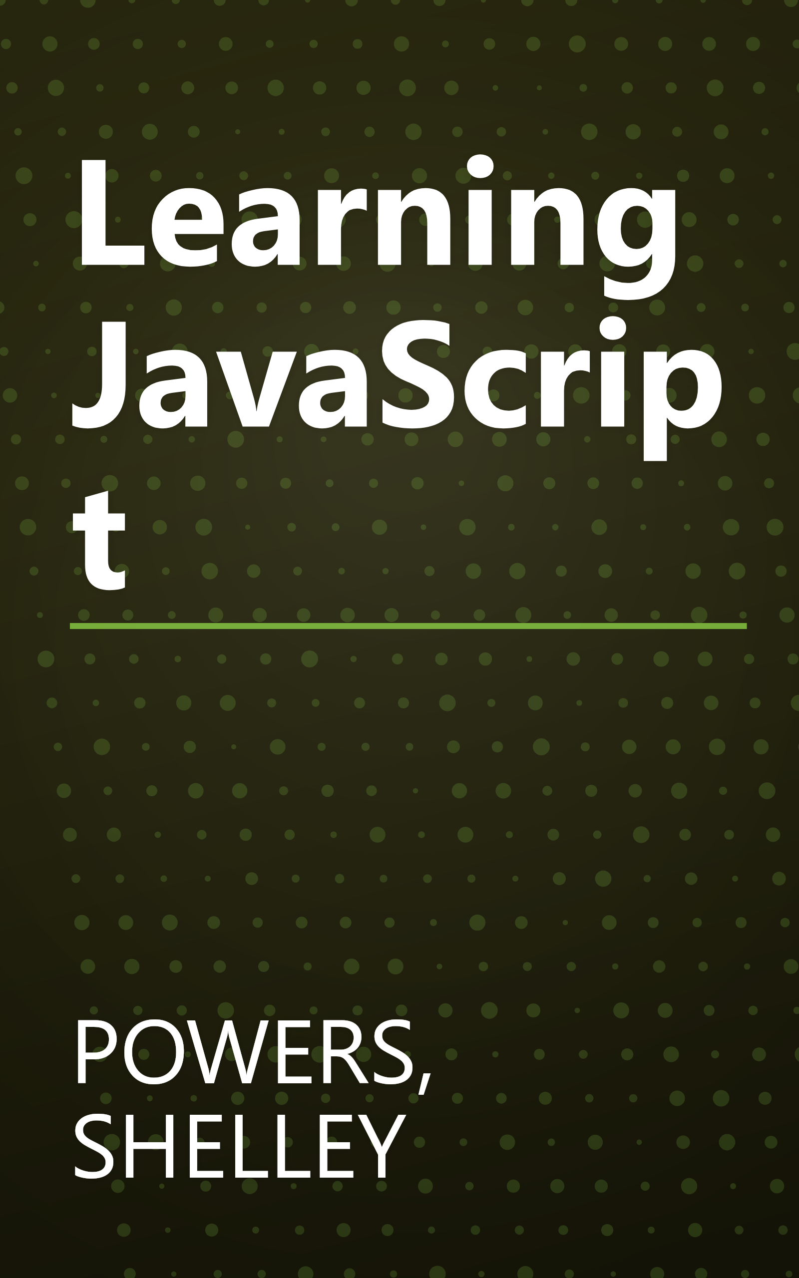 Learning JavaScript book cover