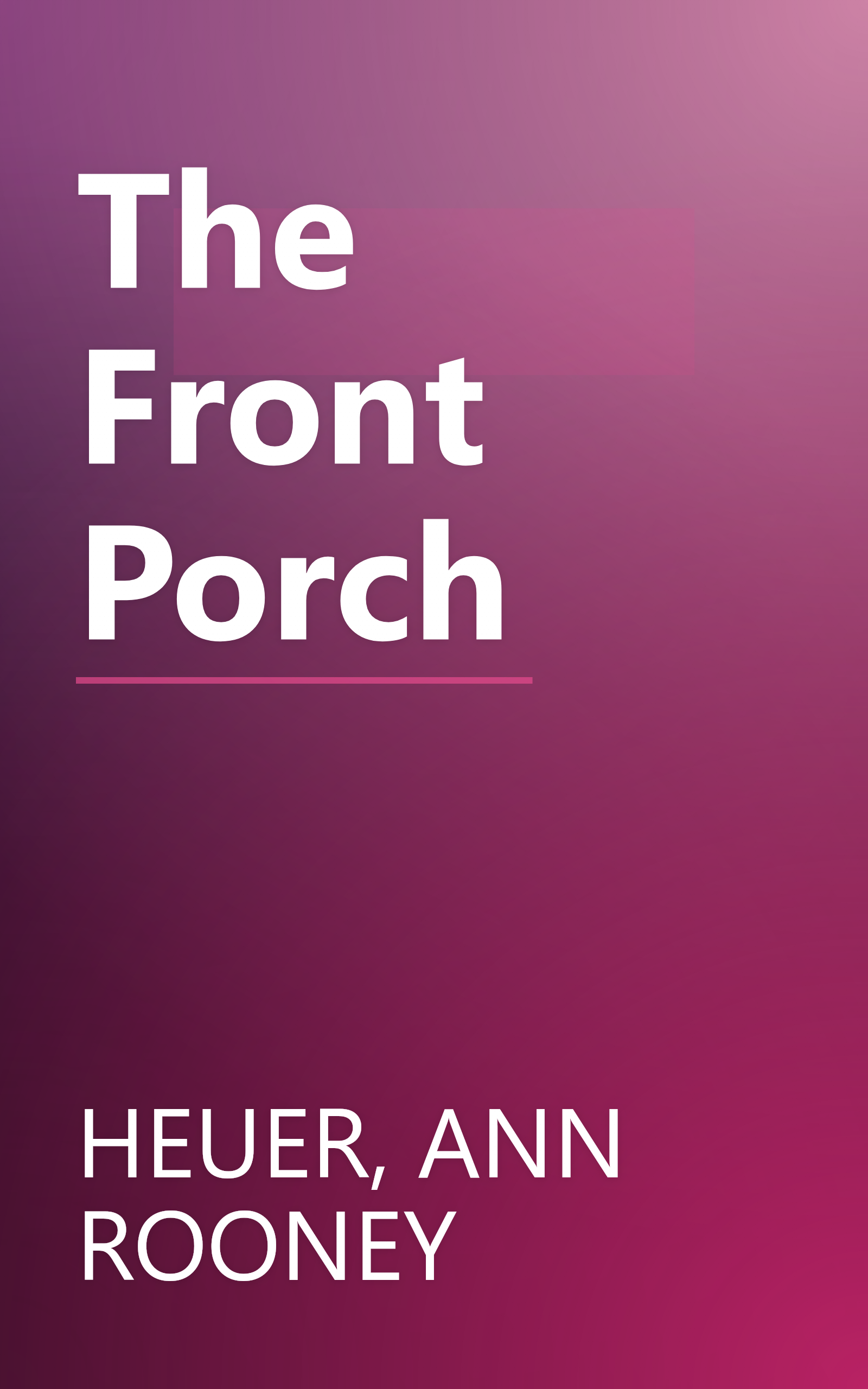 The Front Porch book cover