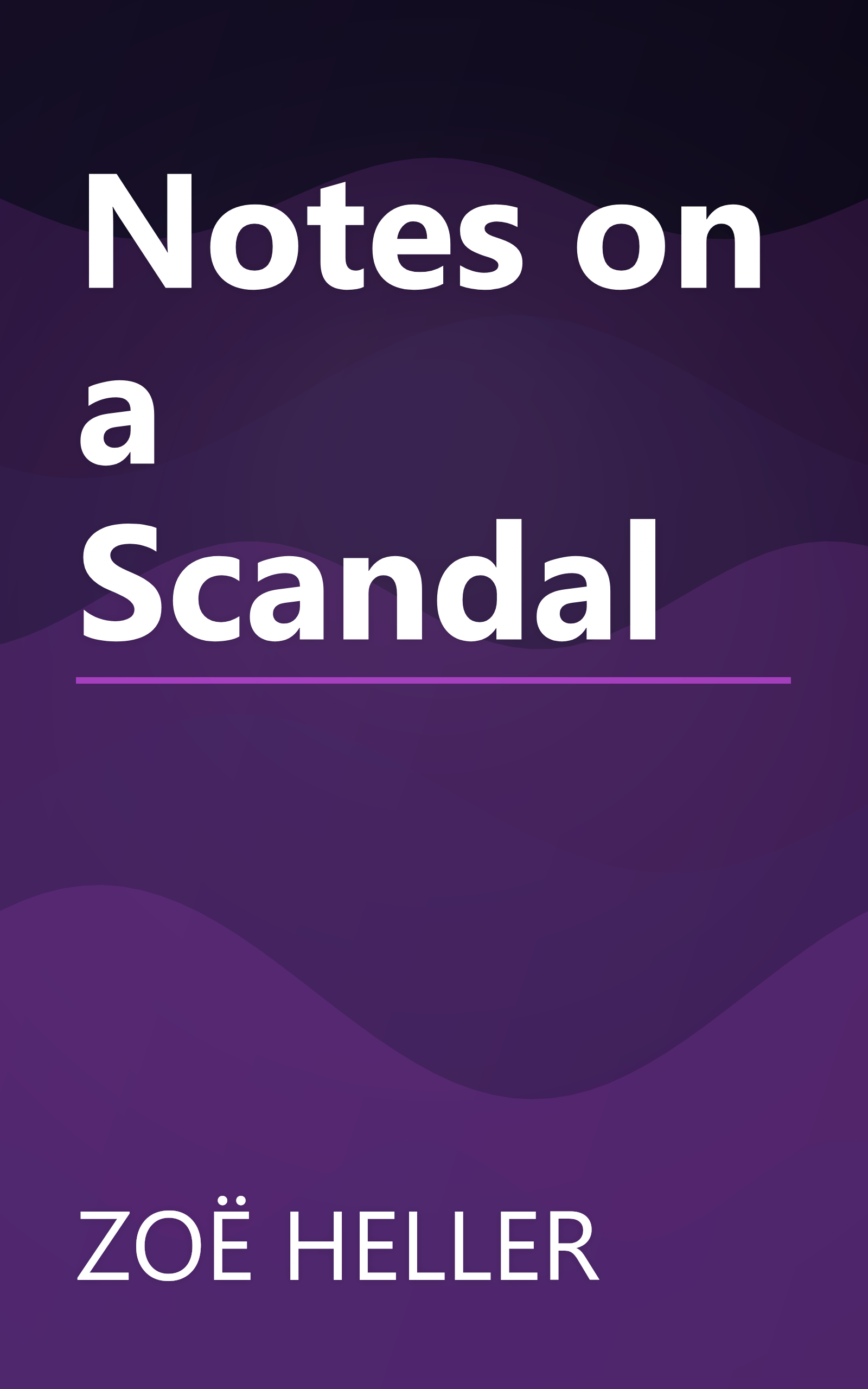 Notes on a Scandal book cover
