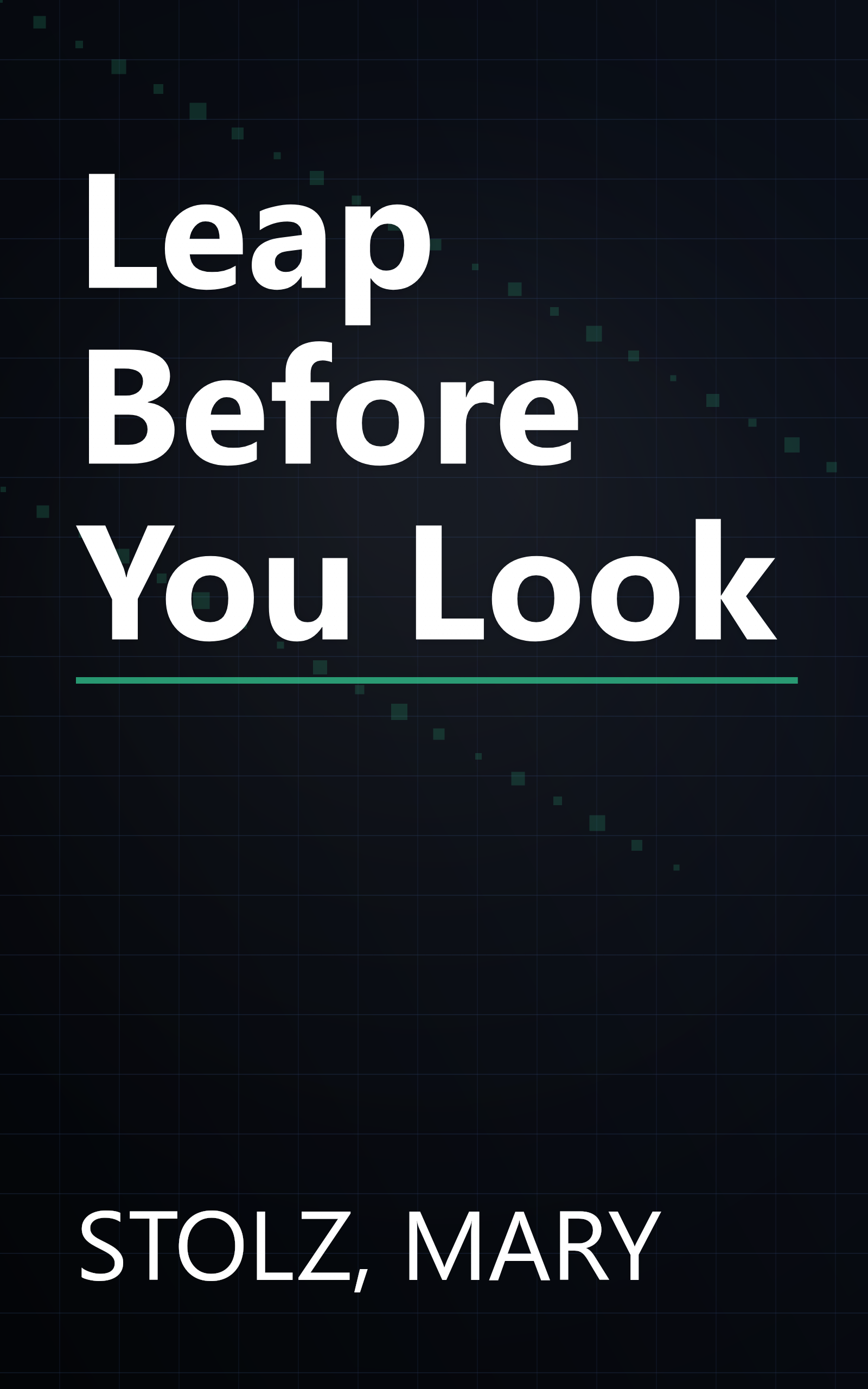 Leap Before You Look book cover