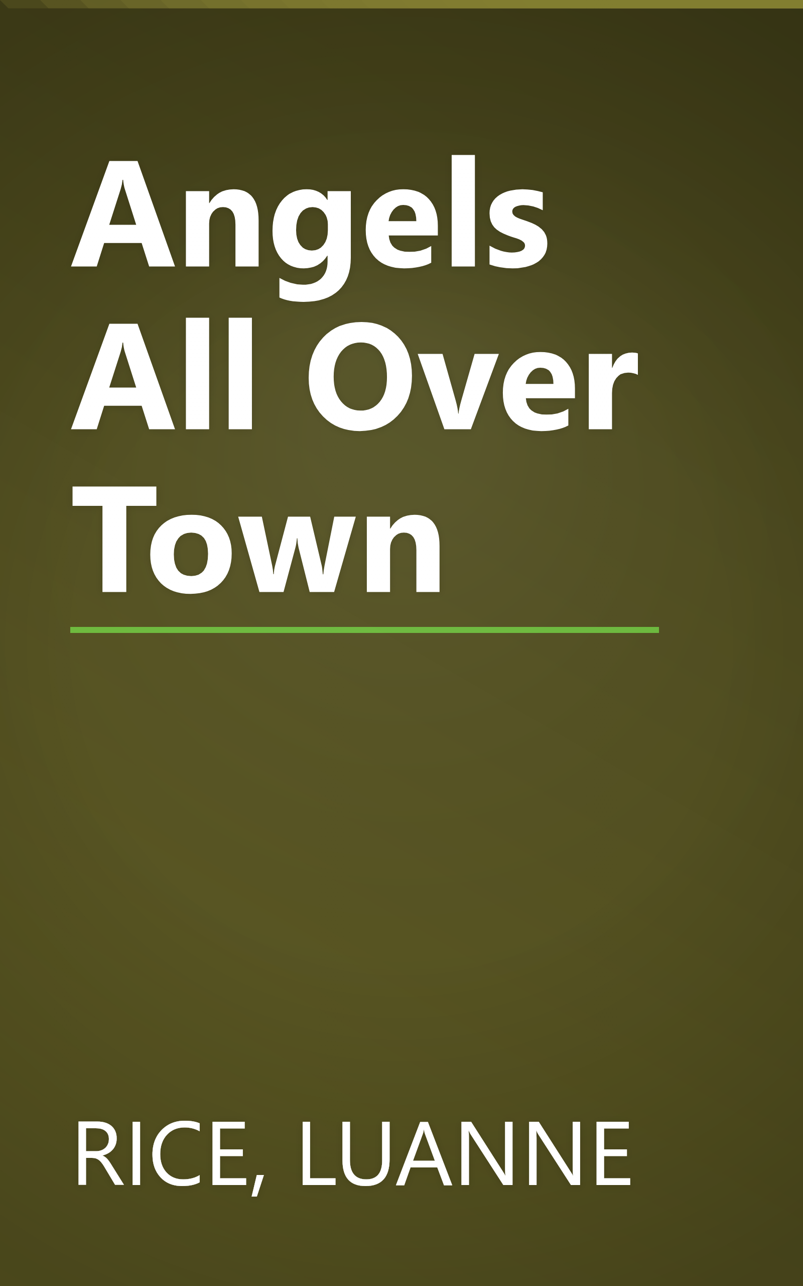 Angels All Over Town book cover