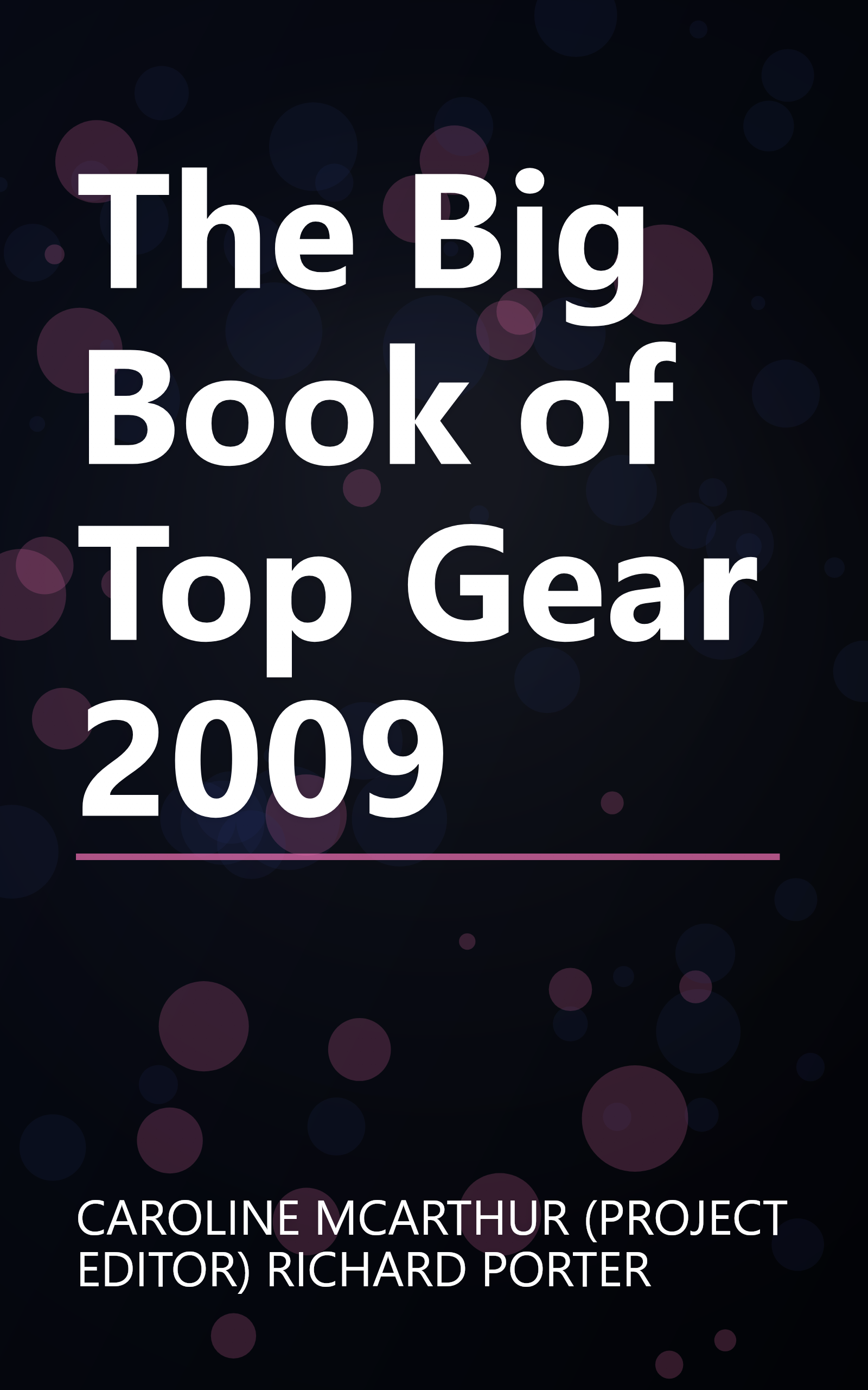 The Big Book of Top Gear 2009 book cover
