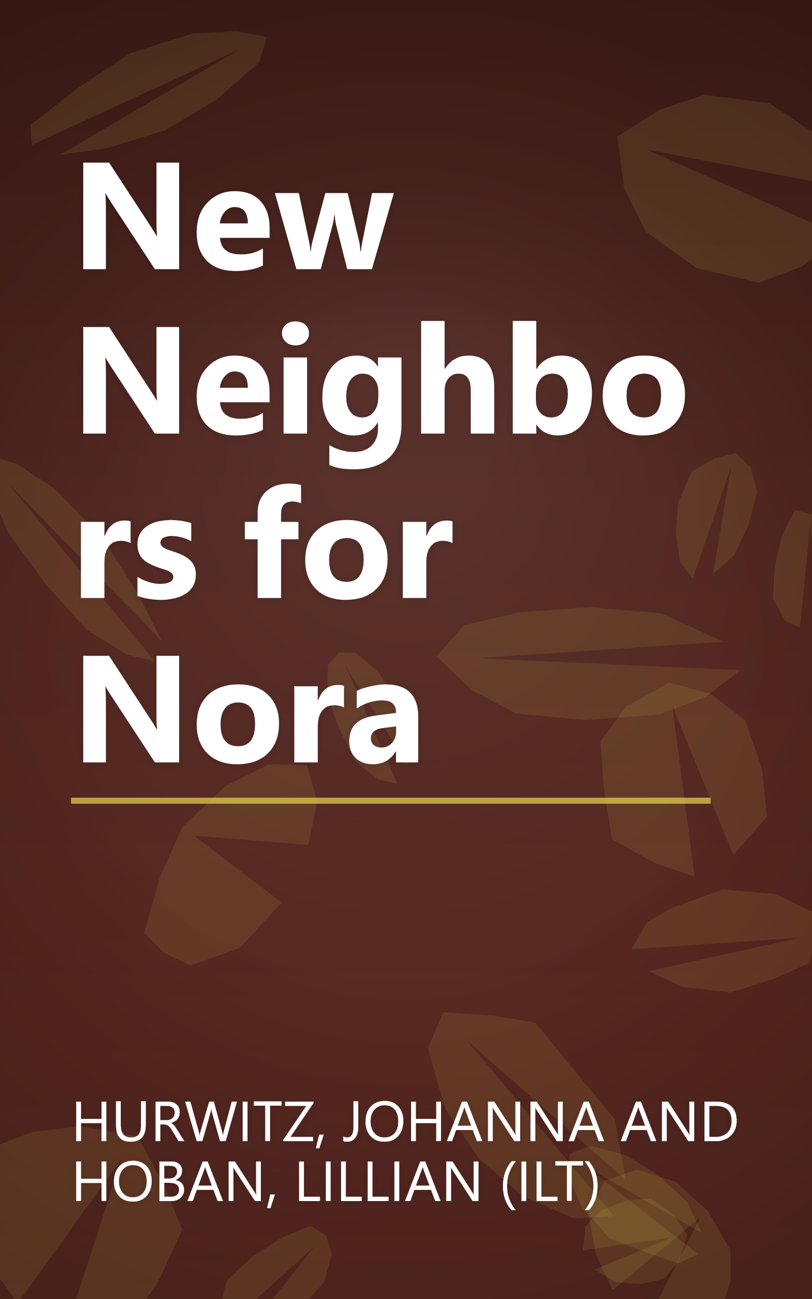 New Neighbors for Nora book cover