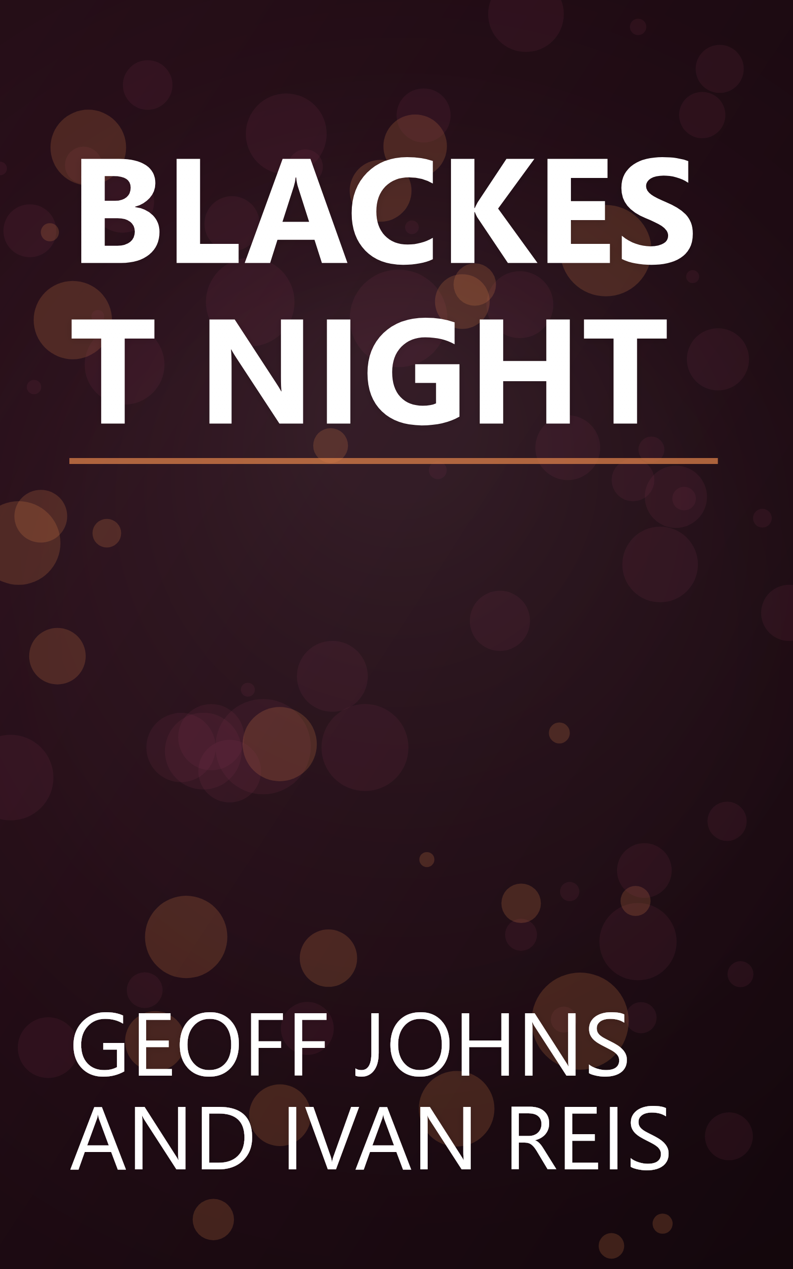 BLACKEST NIGHT book cover