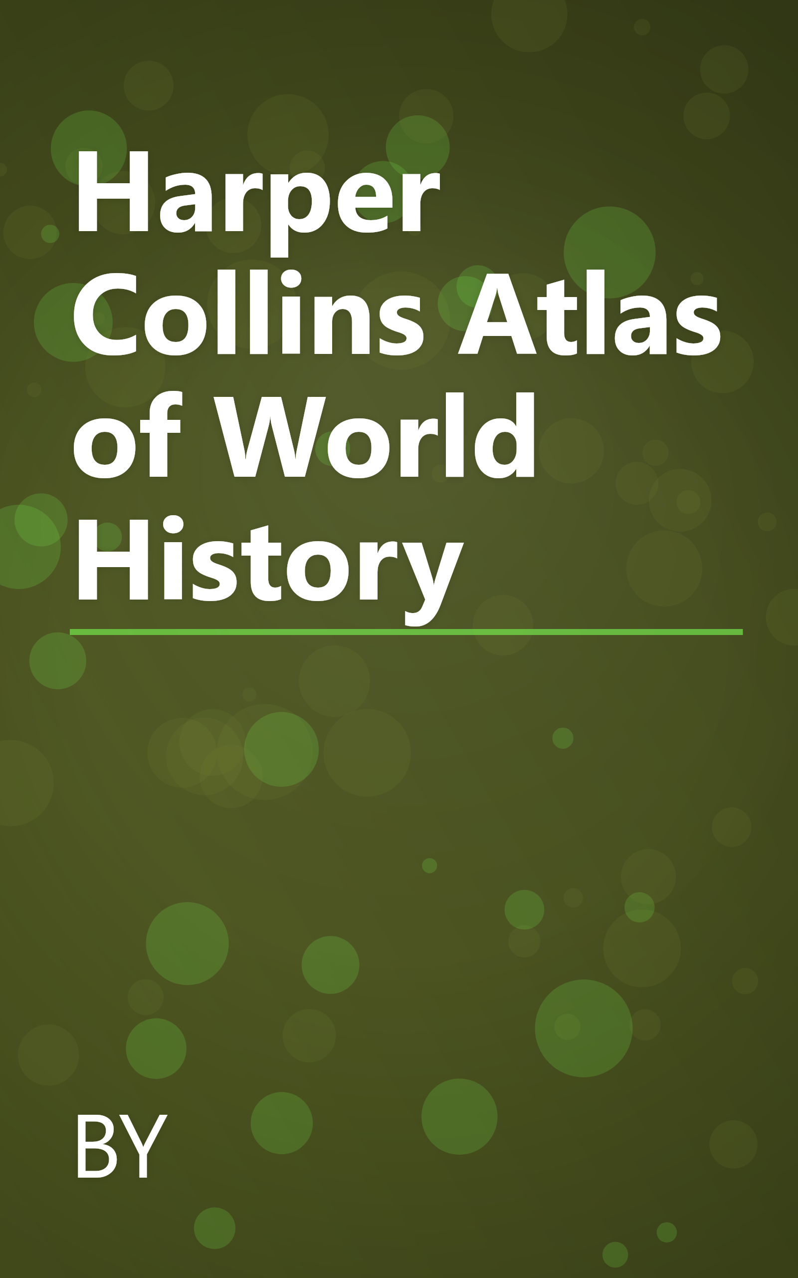 Harper Collins Atlas of World History book cover